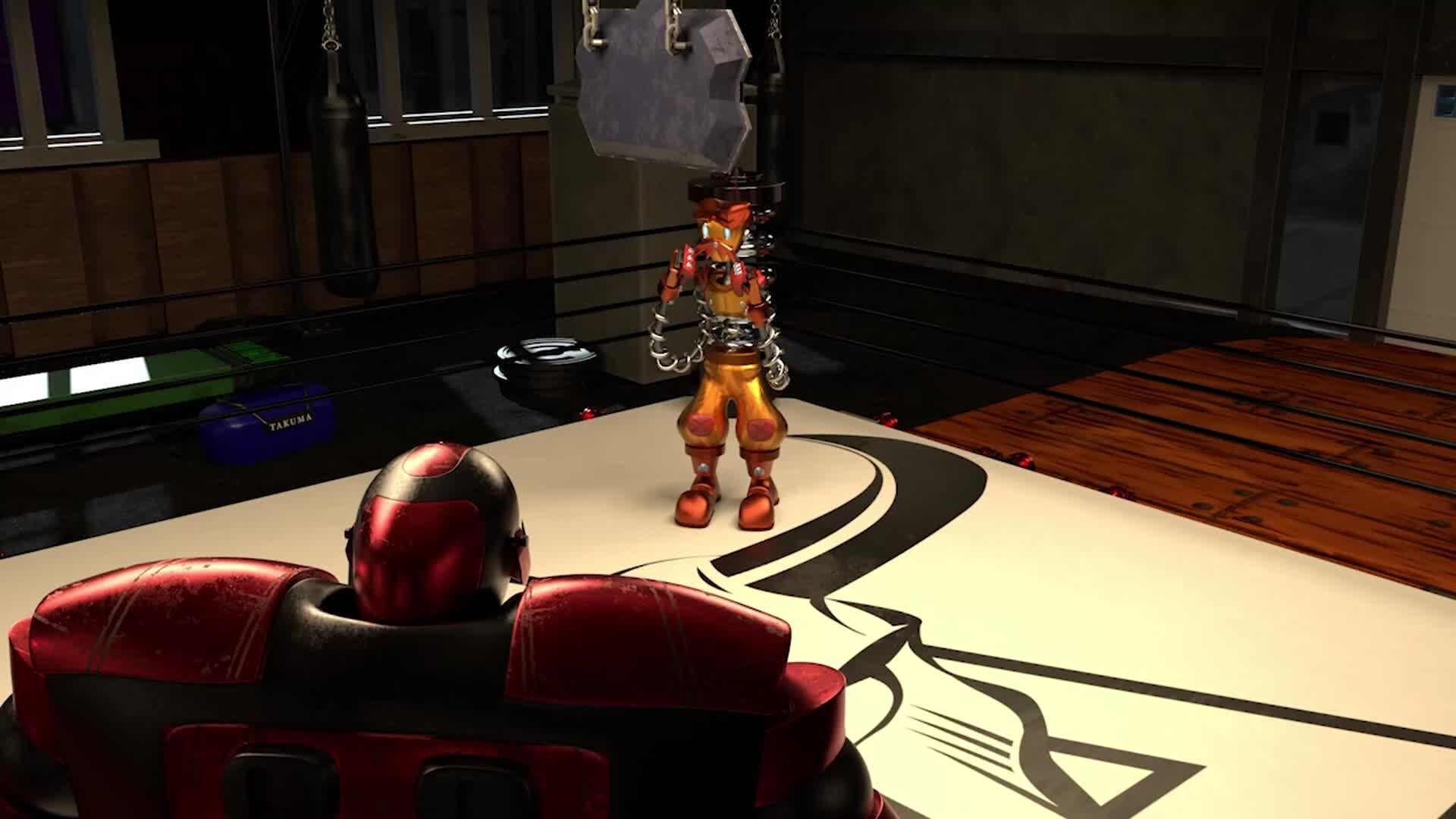 ArtStation - Robot Boxing