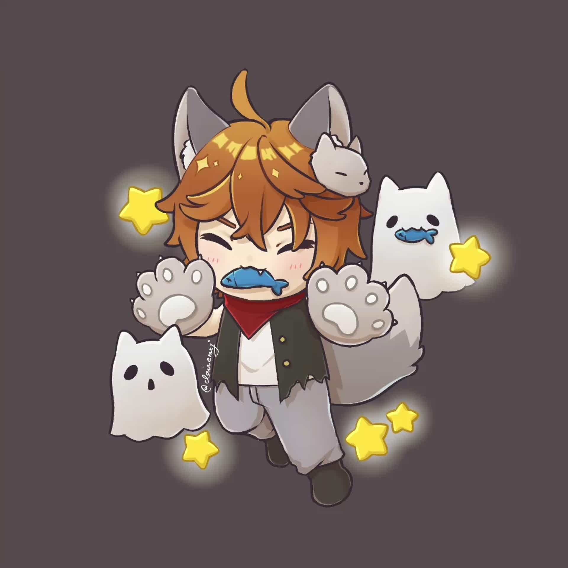 ArtStation - Chibi Werewolf Childe