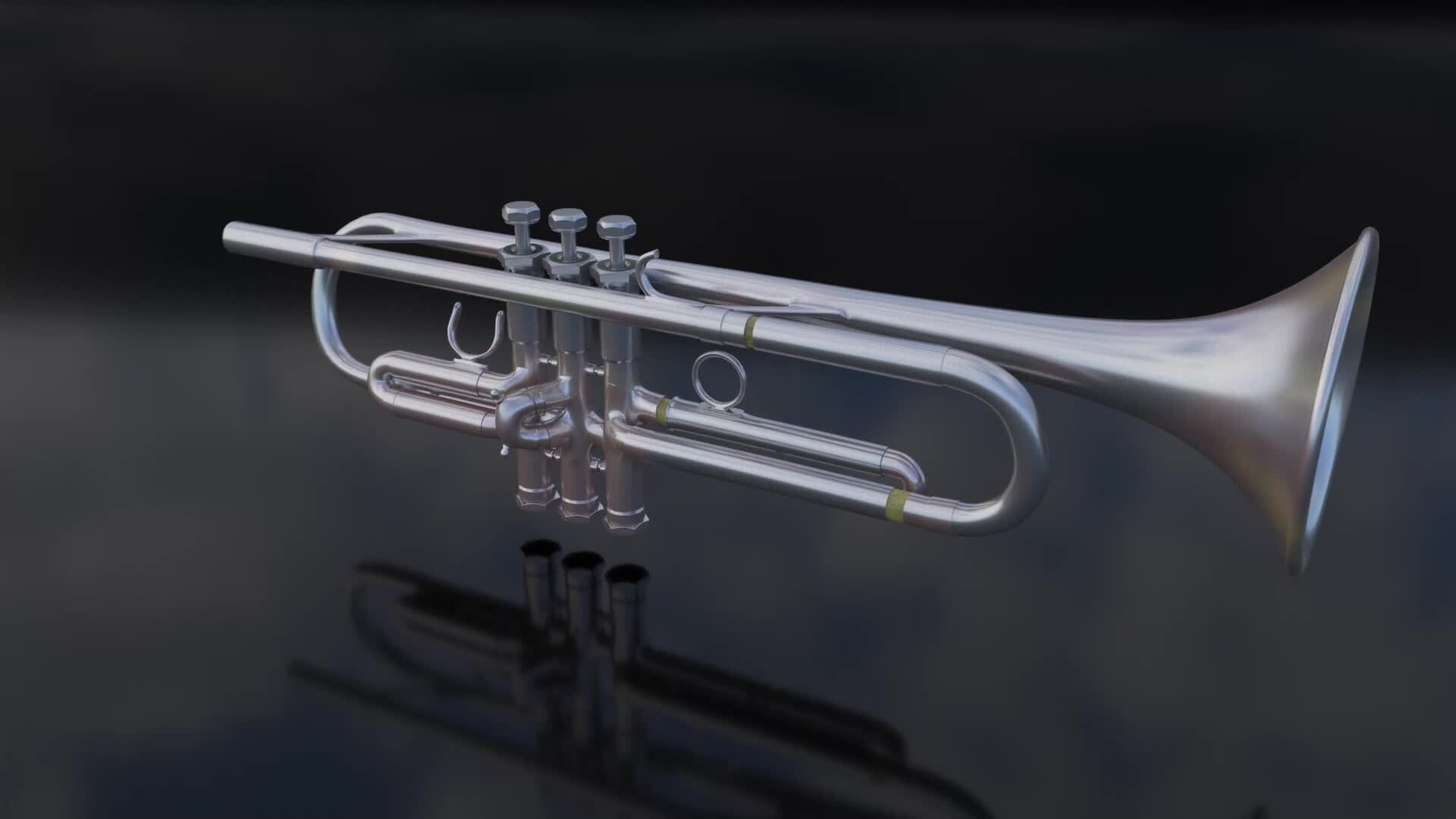 ArtStation - Trumpet Model