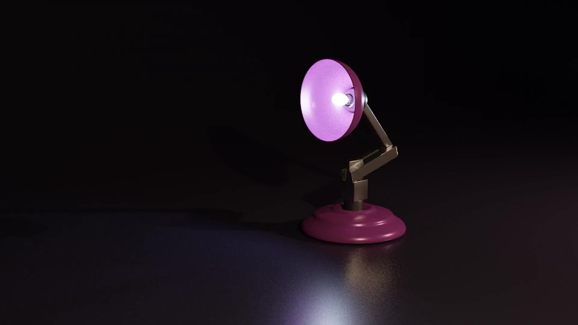 ArtStation - Animated Lamp