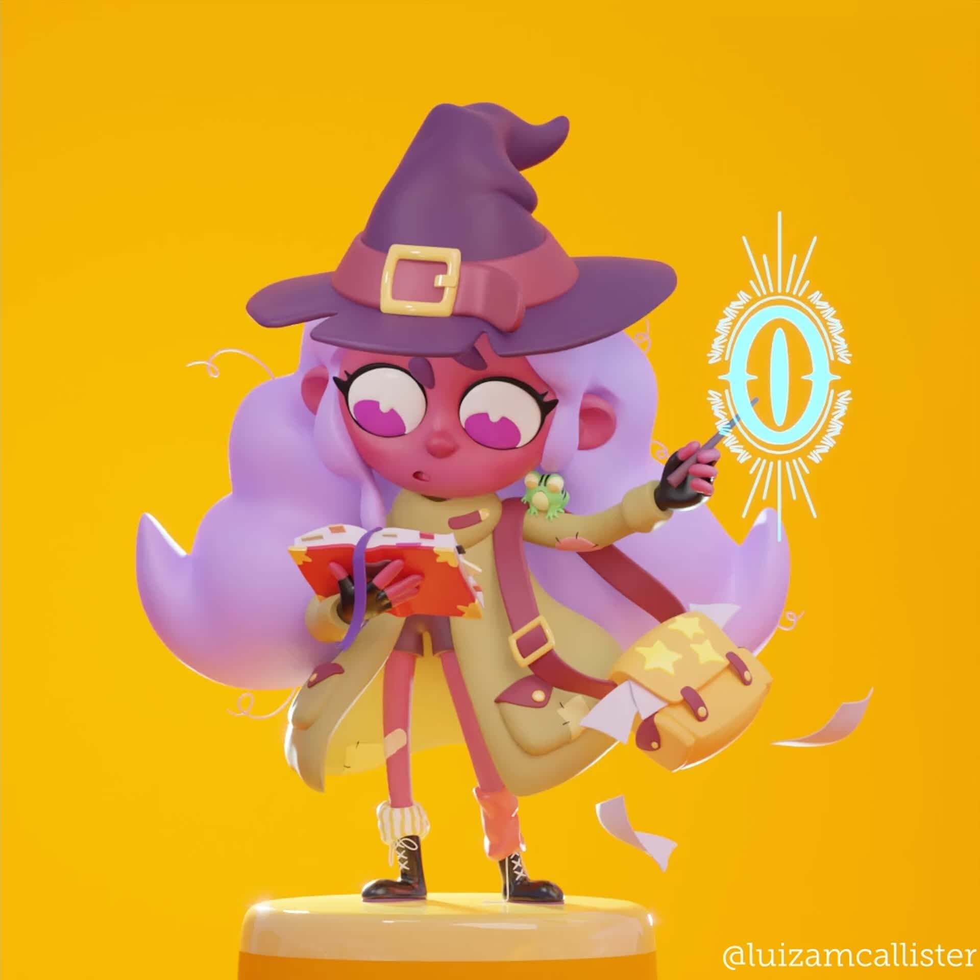 ArtStation - Witch toy