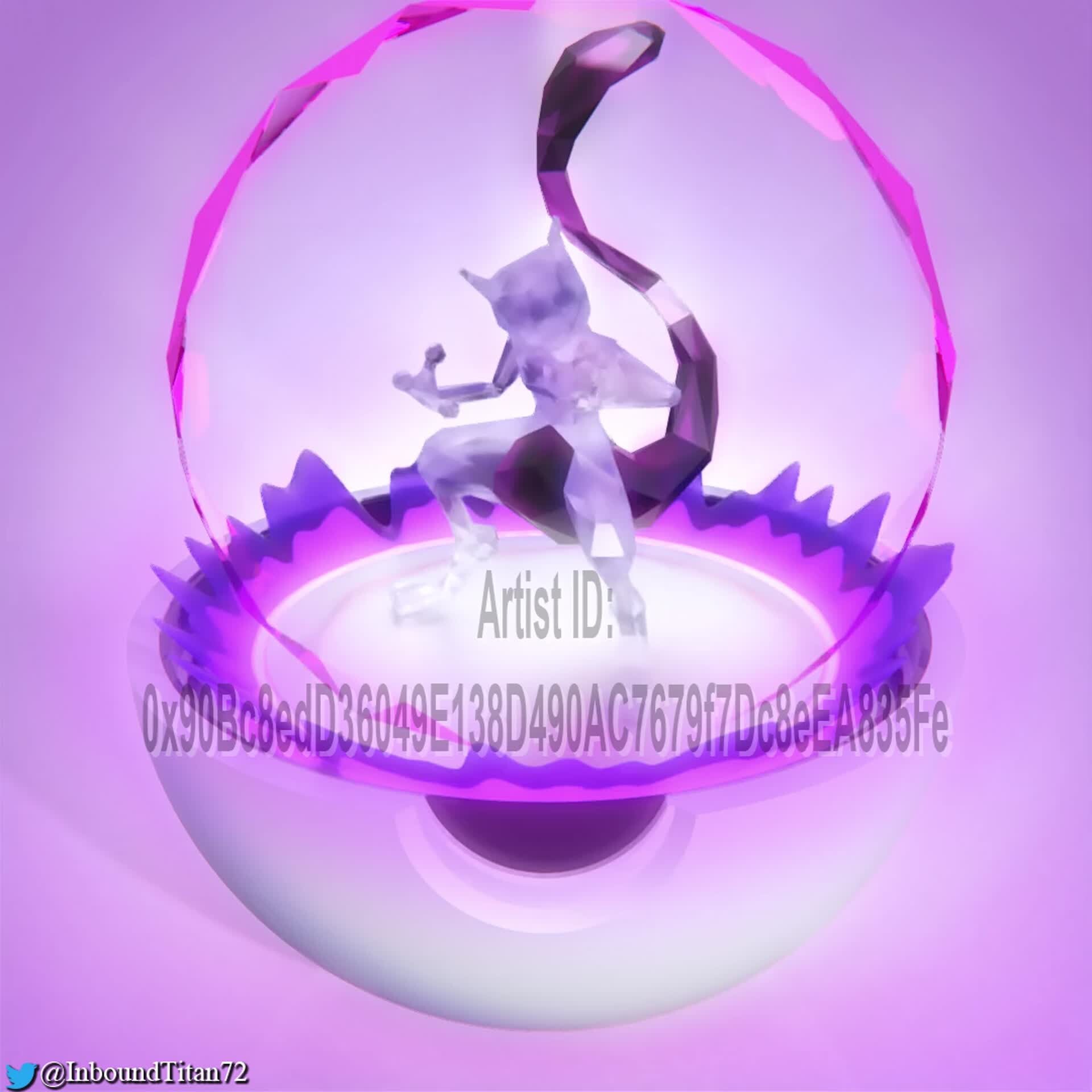 ArtStation - Crystalmon Mewtwo