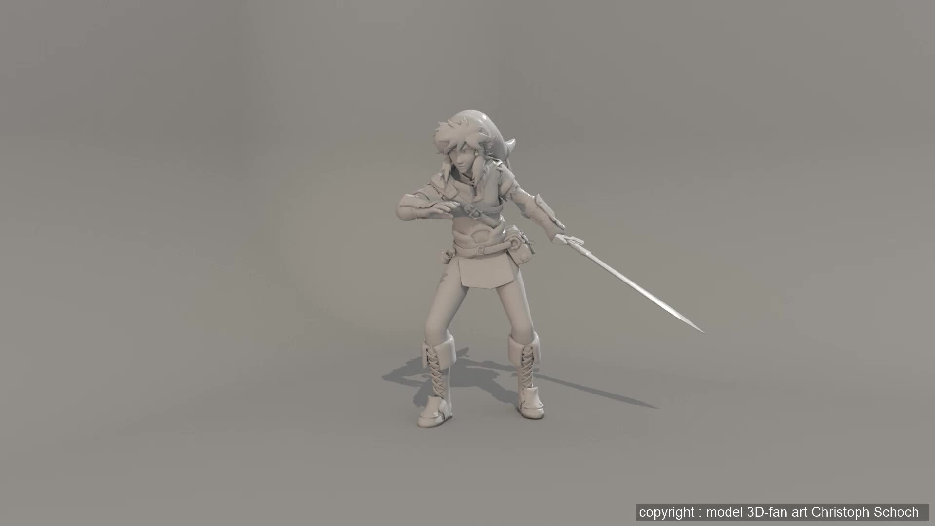 ArtStation - attack animation Link