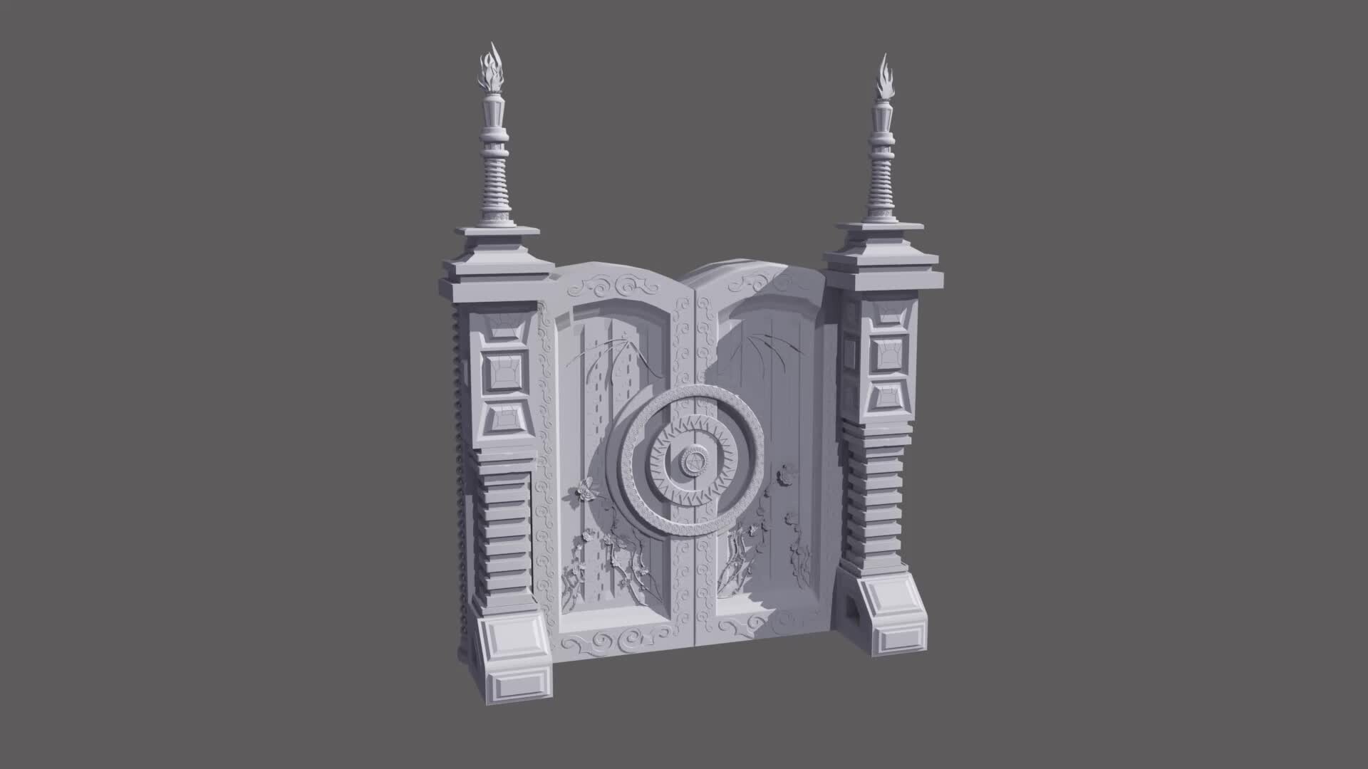 ArtStation - Door modeling