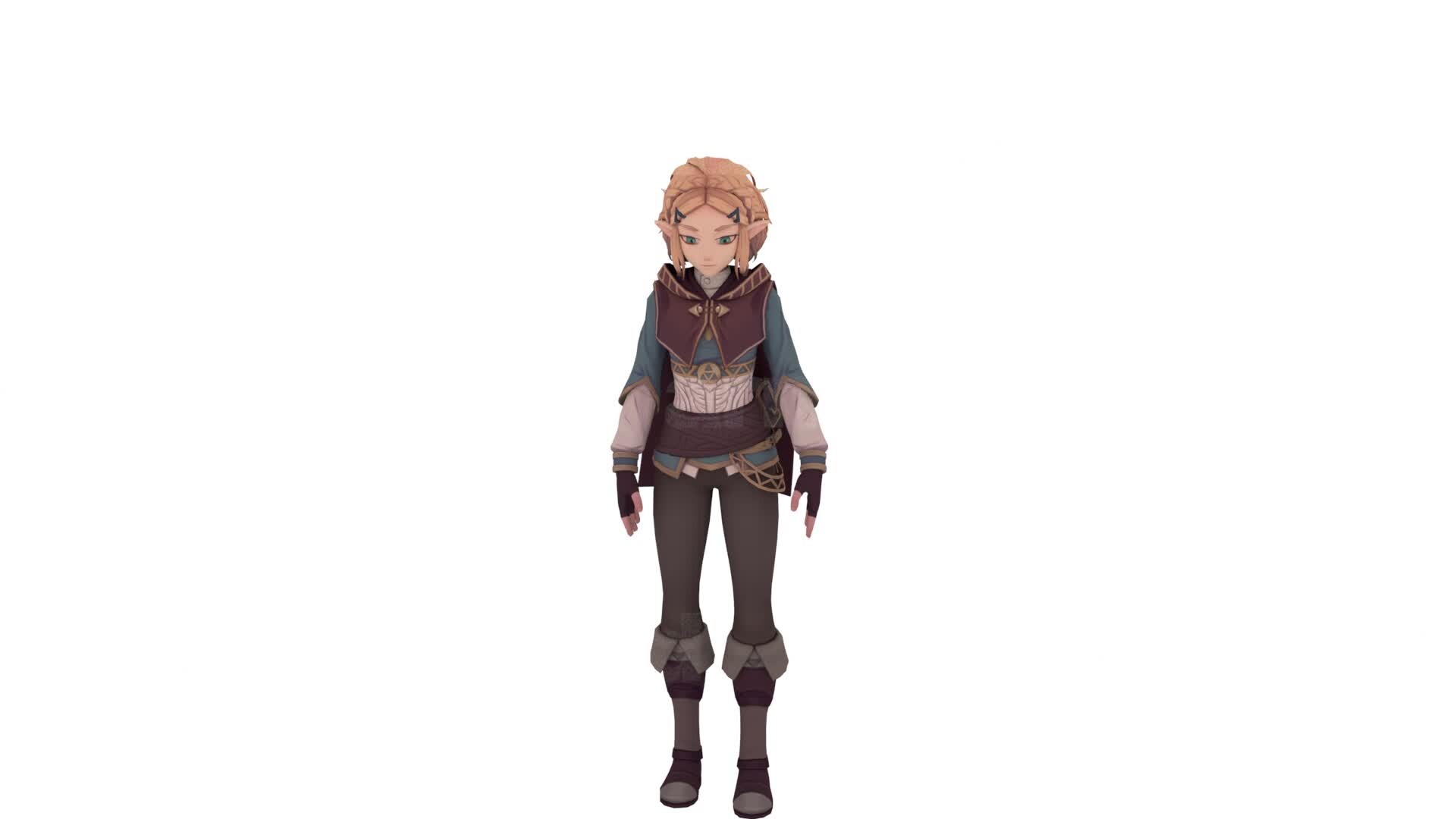 ArtStation - Sleep Zelda animation