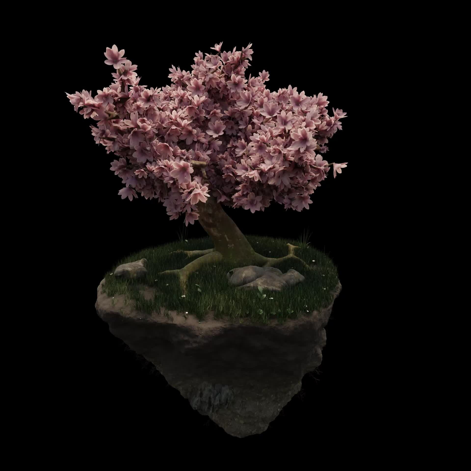 ArtStation - Floating tree