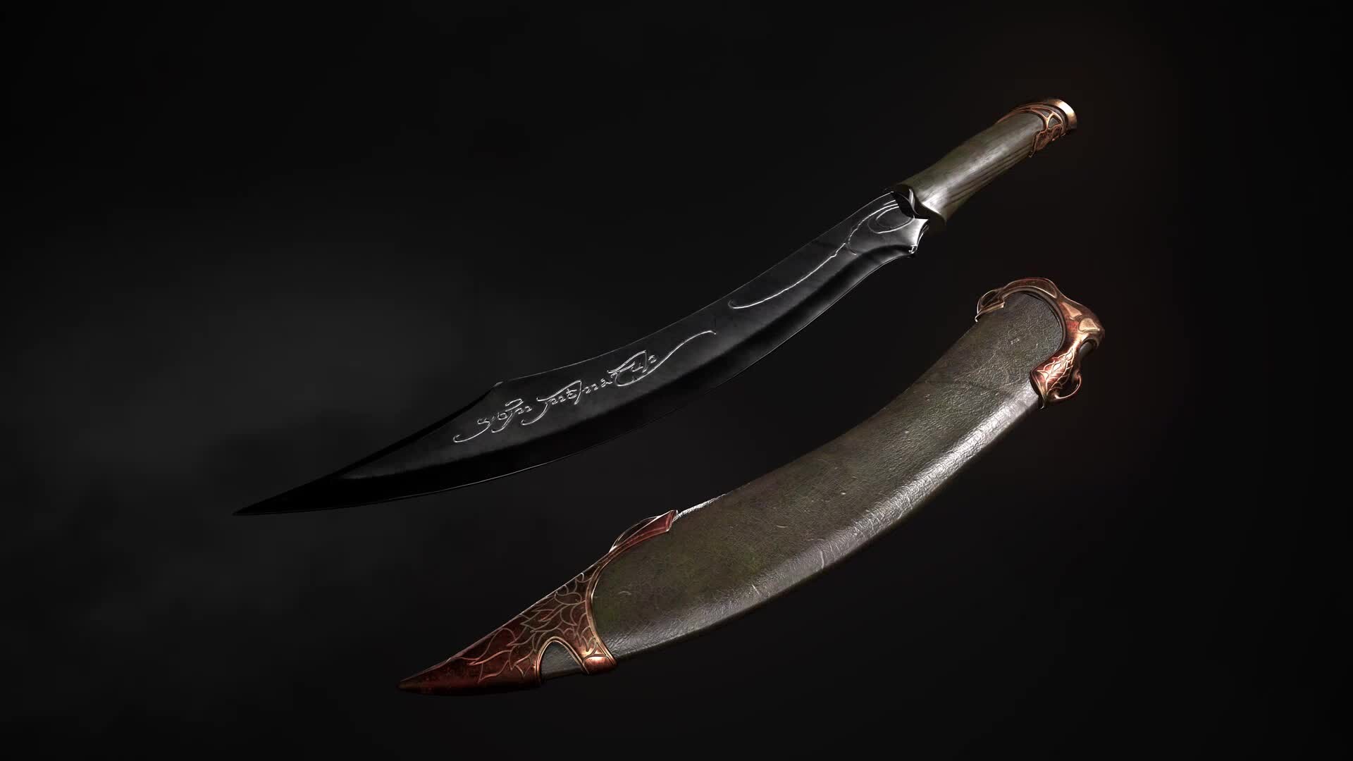 ArtStation - Elvish Dagger Conquest Reimagined