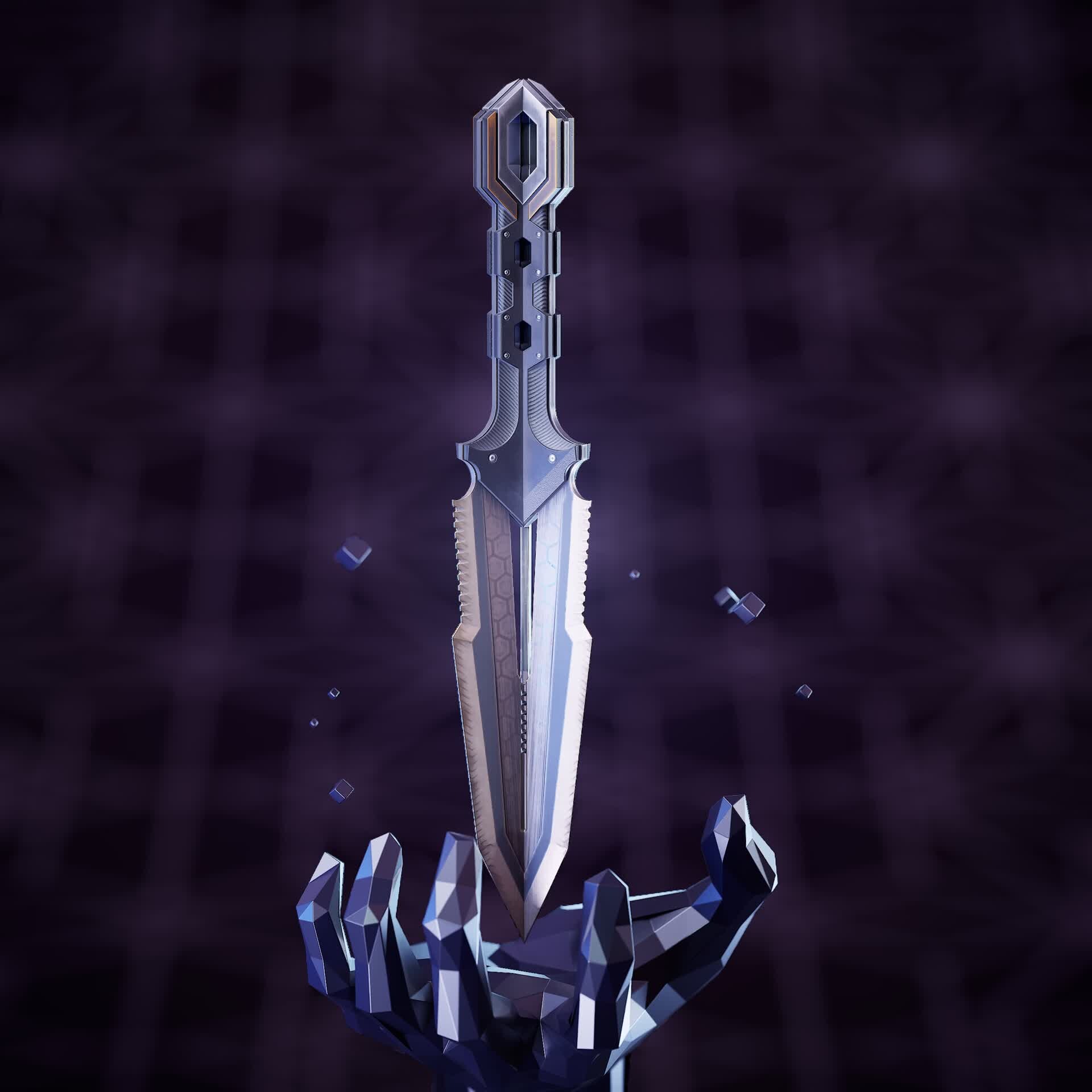 ArtStation - Fang of Hades - Tri-Edged Dagger Design