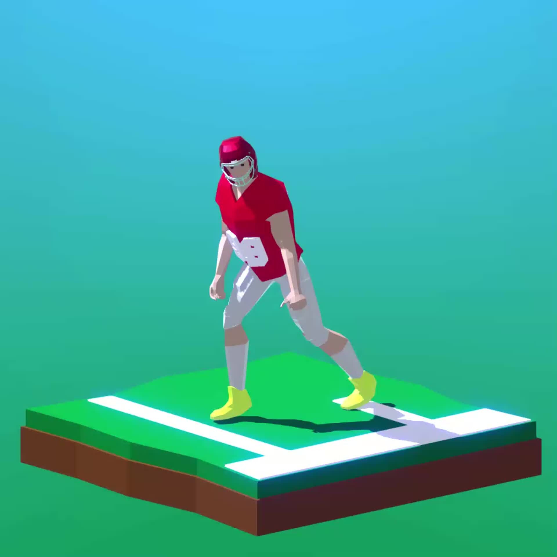 ArtStation - Footbal - Wide Receiver