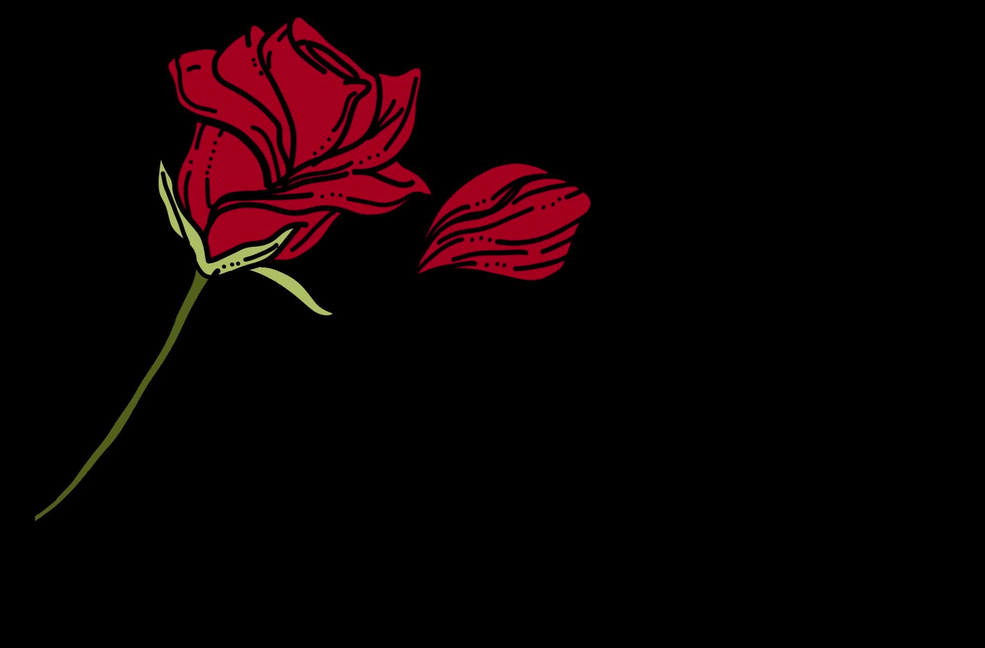 ArtStation - Rose Gif