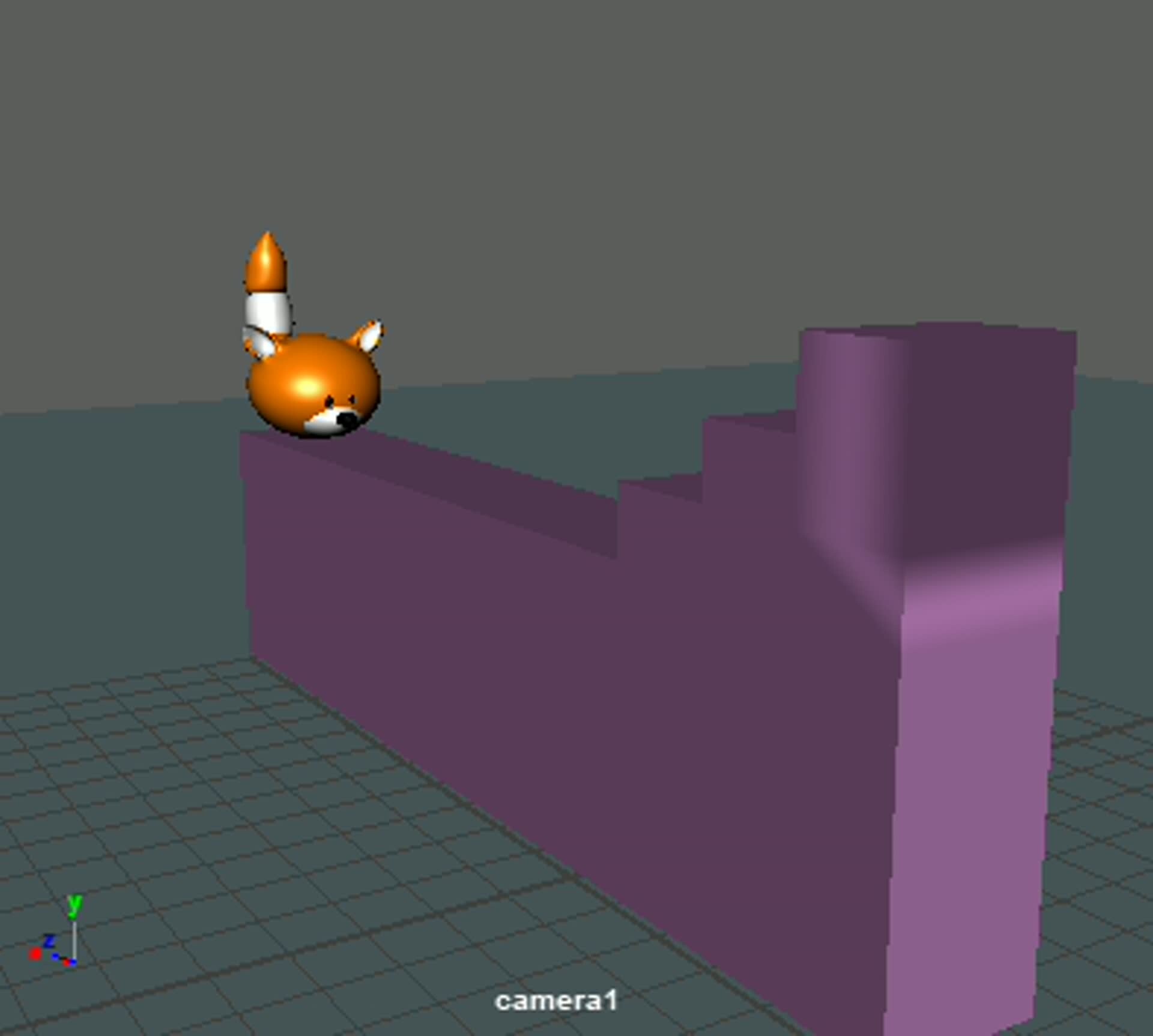 ArtStation - Little Fox Obstacle Course 3D Animation