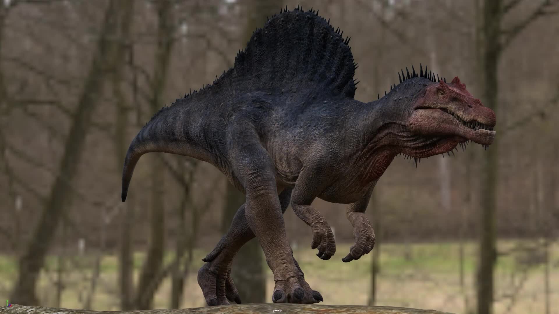 ArtStation - Spinosaurus Run Cycle