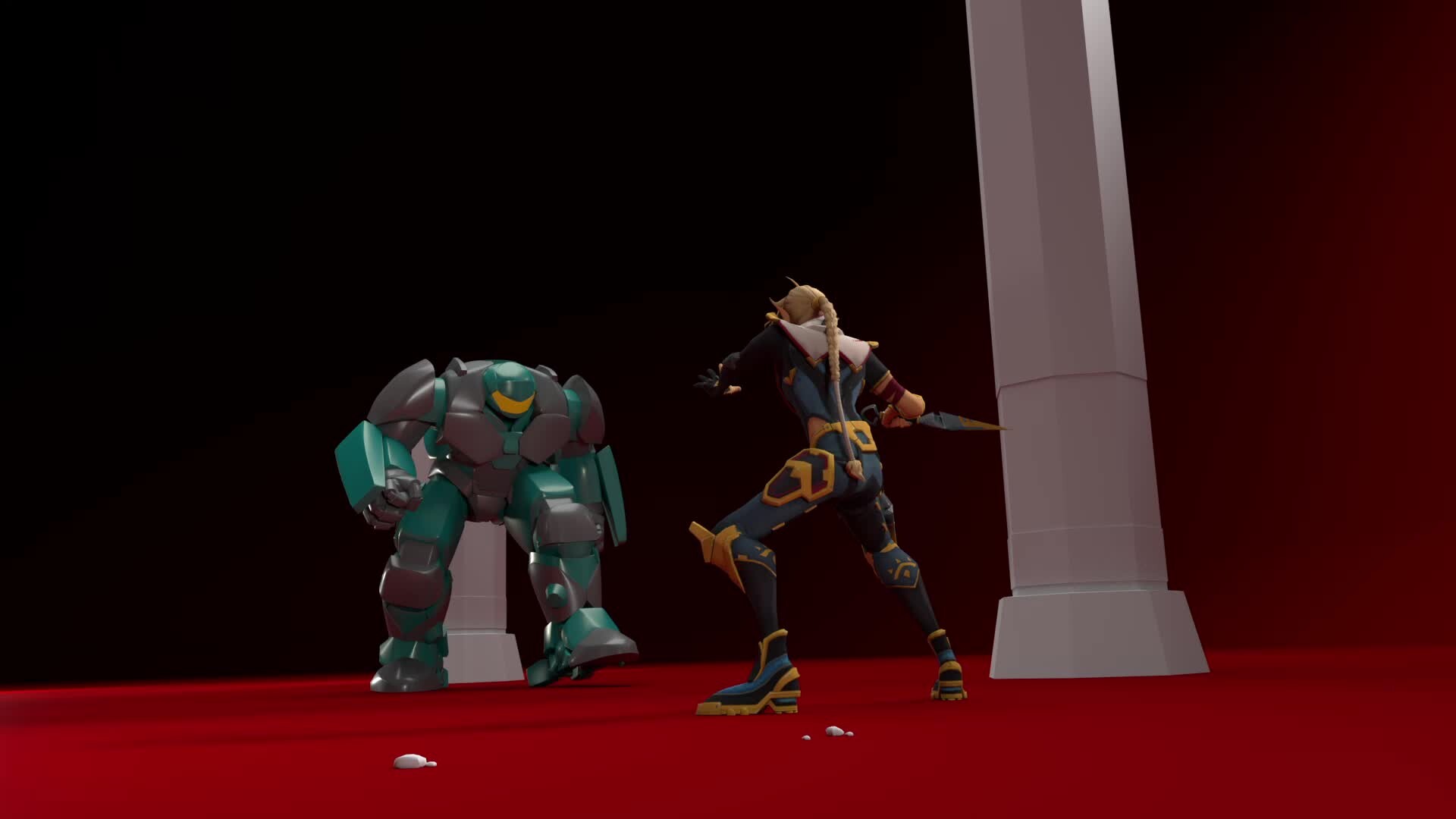 ArtStation - Big VS Small Animation