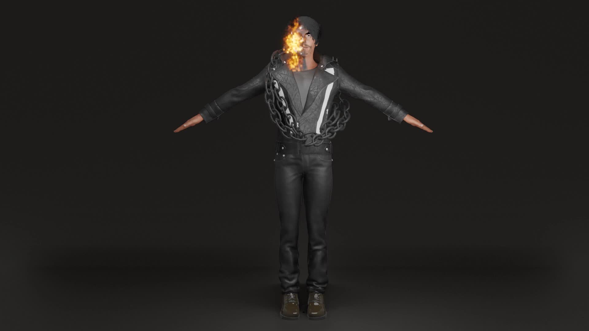 ArtStation - Norman Reedus as - Ghost Rider