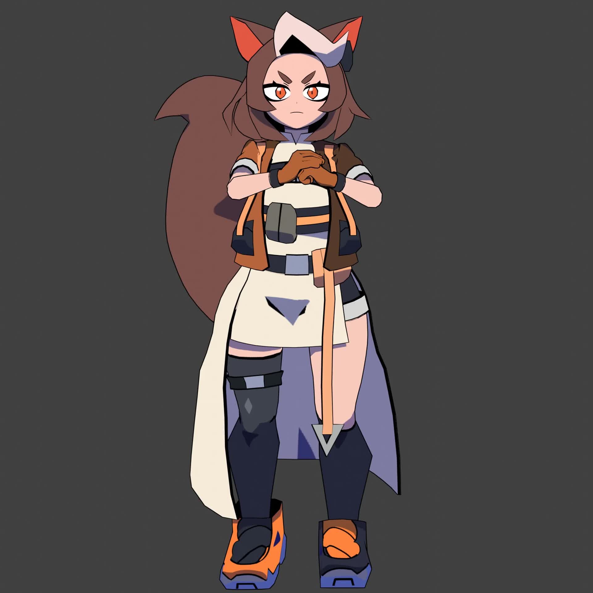 ArtStation - VTuber model: OrioVT