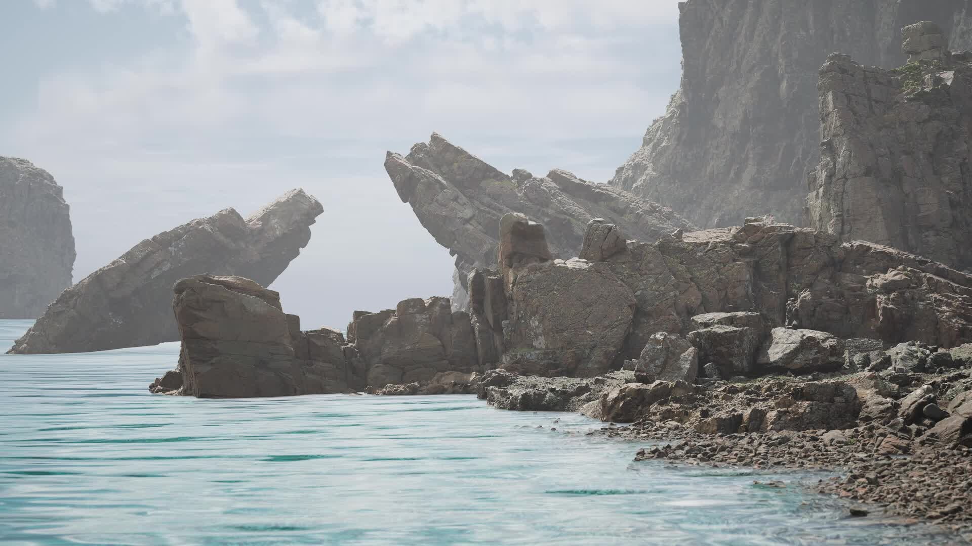 ArtStation - Rocky beach