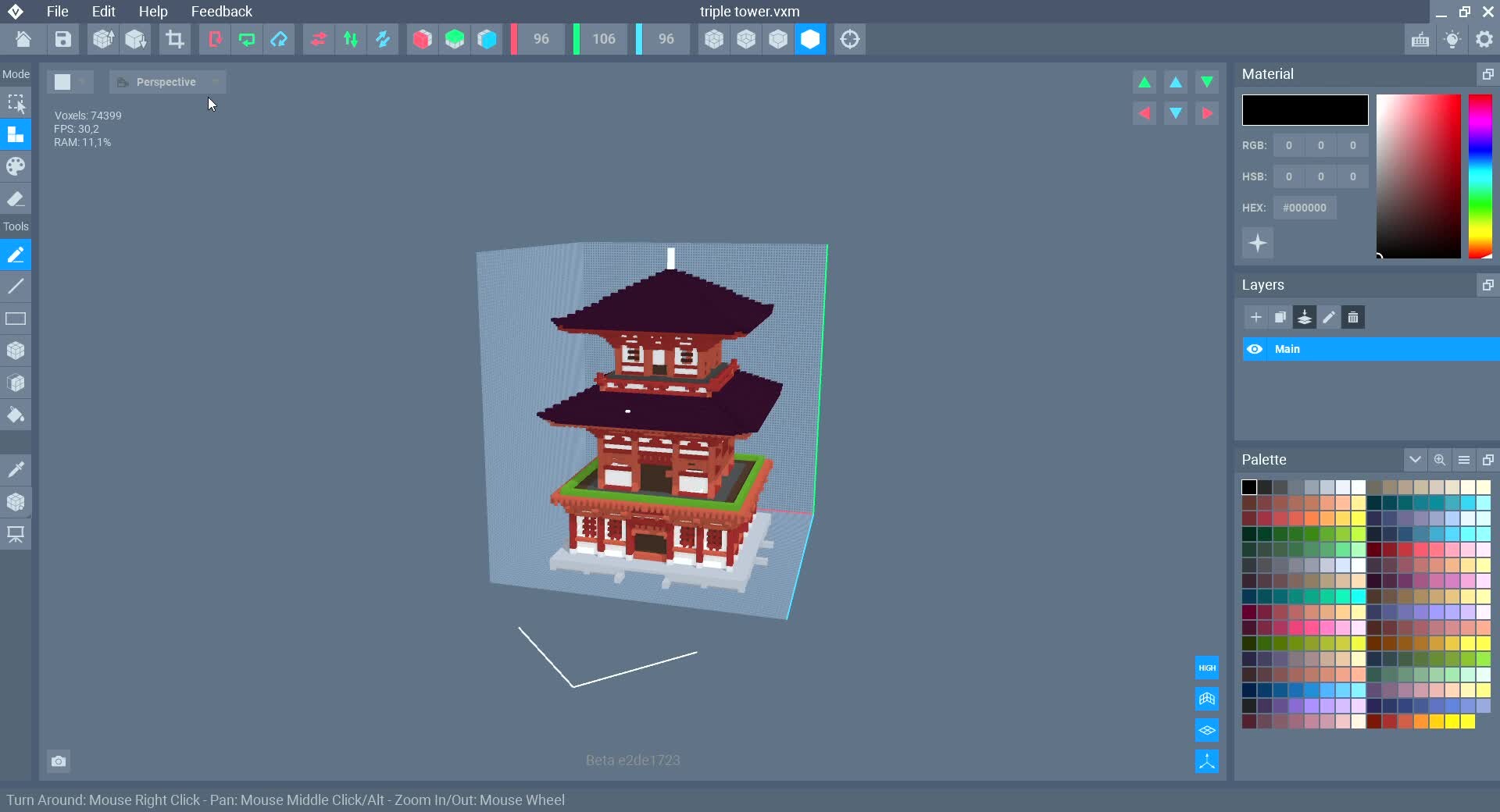 ArtStation - Japanese Triple tower