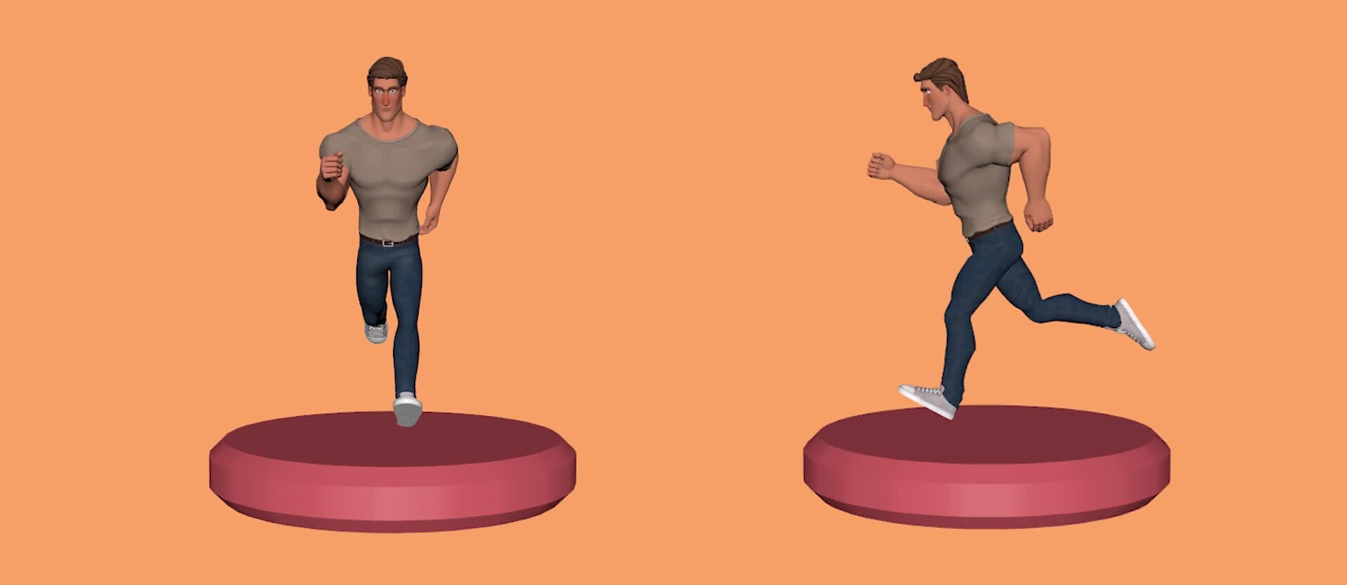 ArtStation - RUN CYCLE 3D