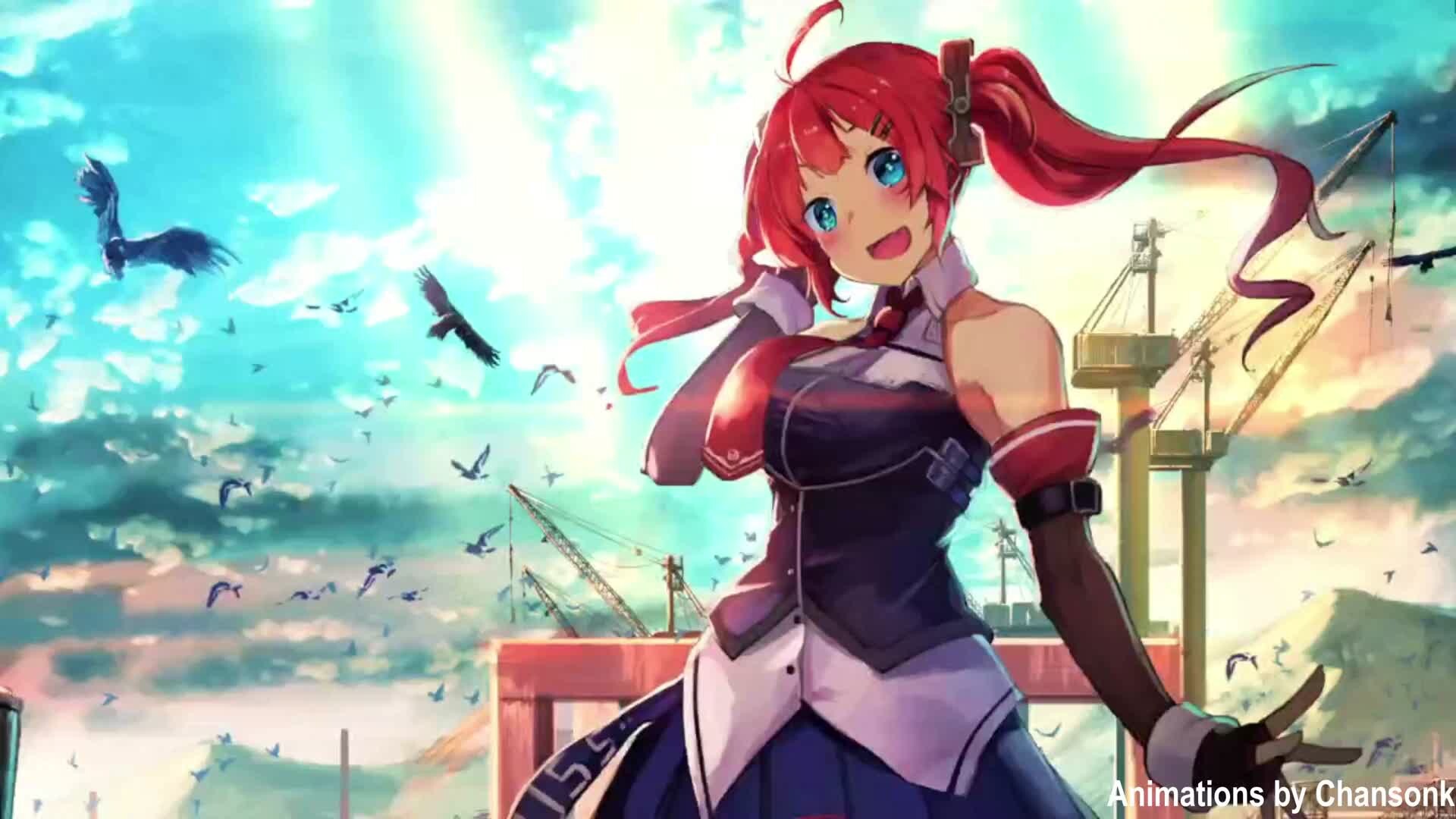 ArtStation - [Live Wallpaper] USS San Diego From Azur Lane