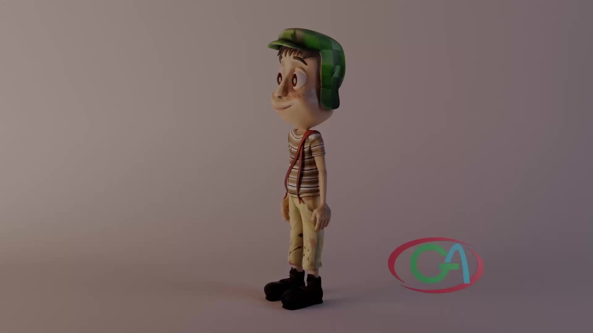 ArtStation - Chaves Cartoon 3D