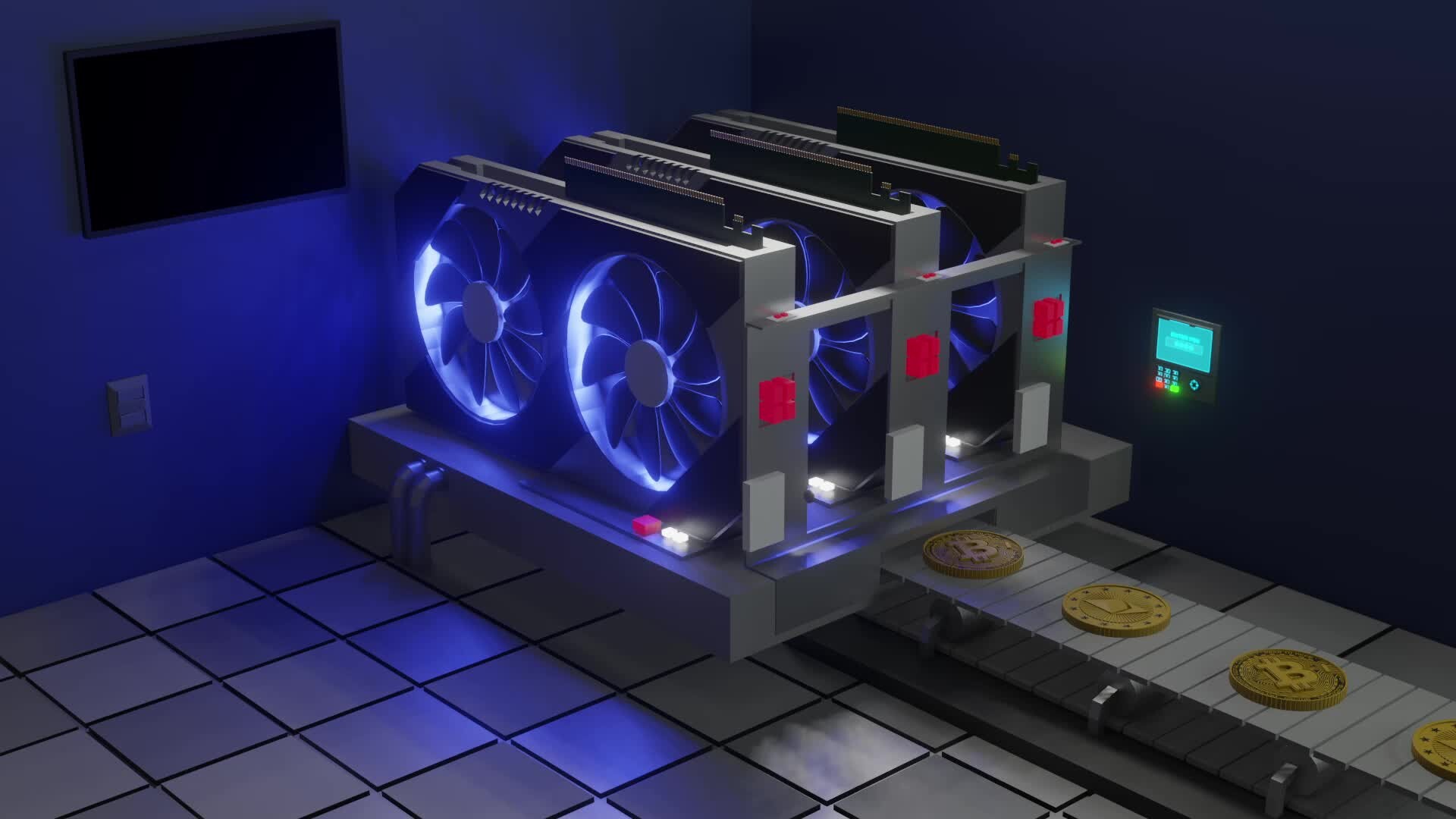 ArtStation - Mining Rig