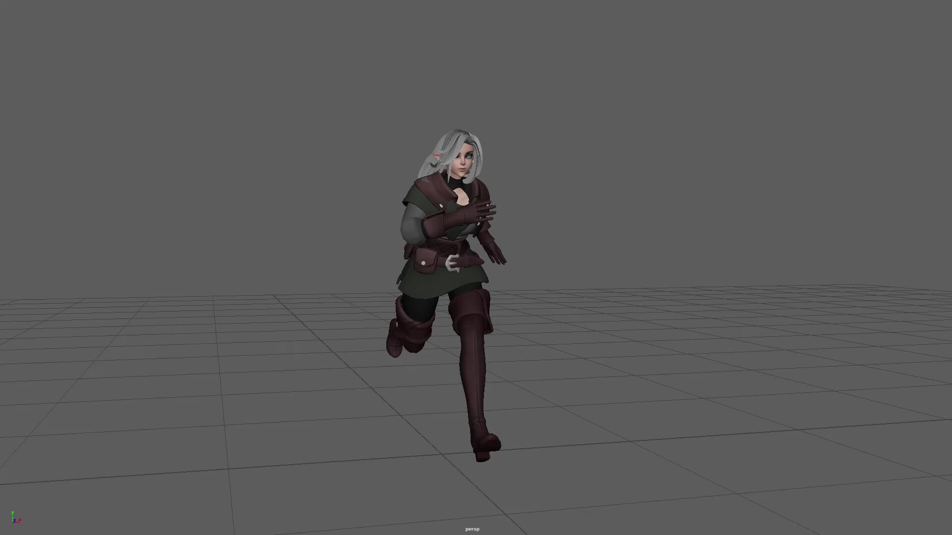 ArtStation - Run cycle animation