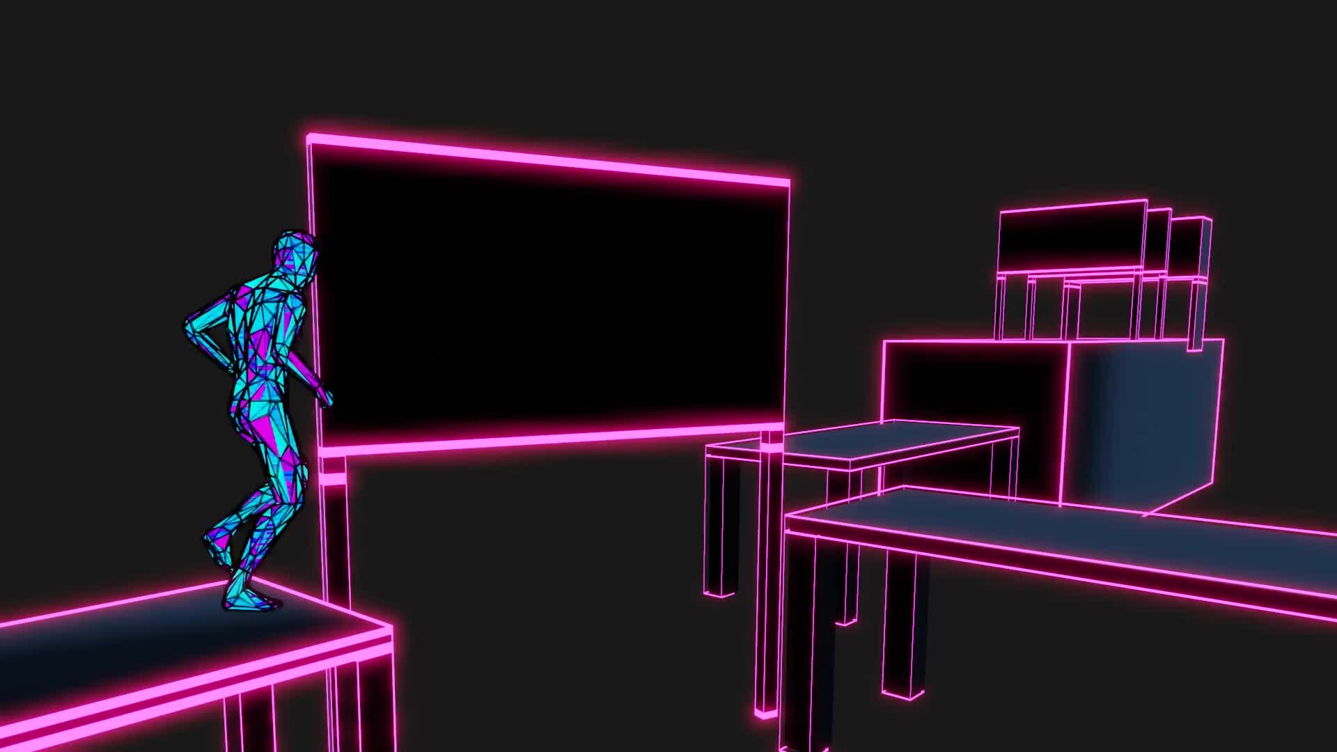 ArtStation - Glitch Wall Run