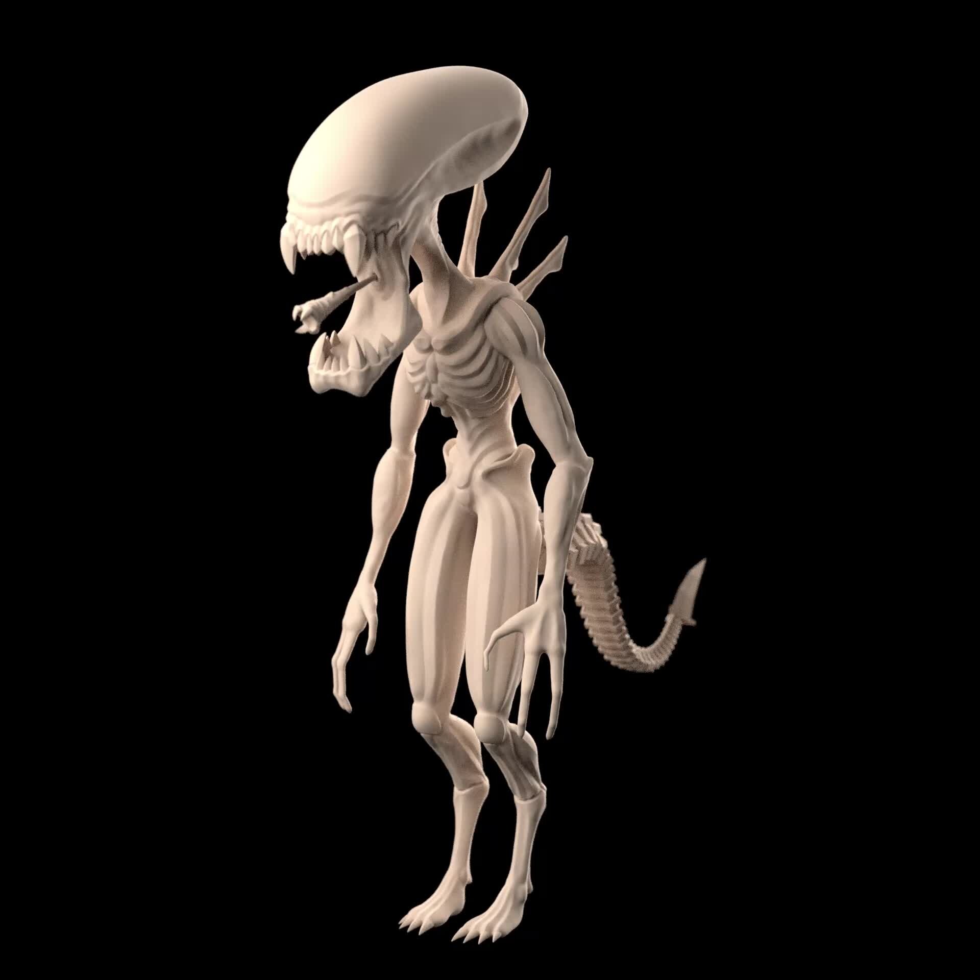 ArtStation - Stylized Alien