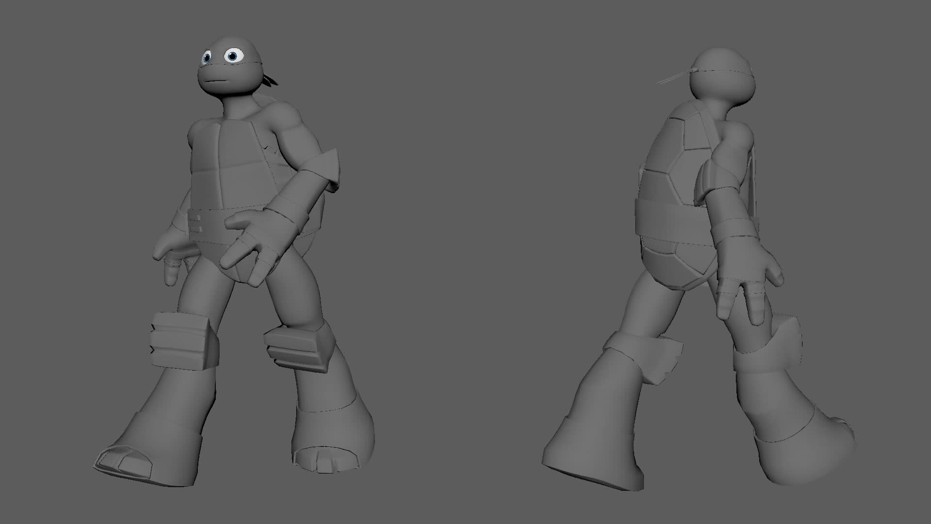 ArtStation - Walk cycle animation work