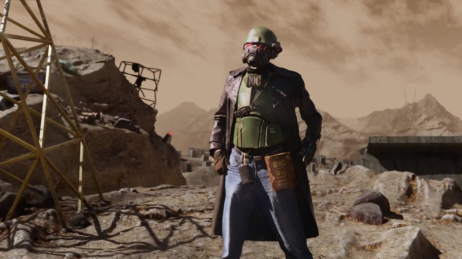 ArtStation - Fallout New Vegas The Divide Environment Animation