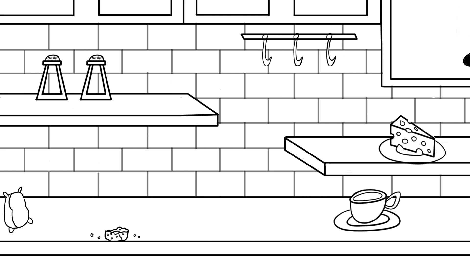 ArtStation - ANIMATION 1 CA1: Flour sack walk, run, jump