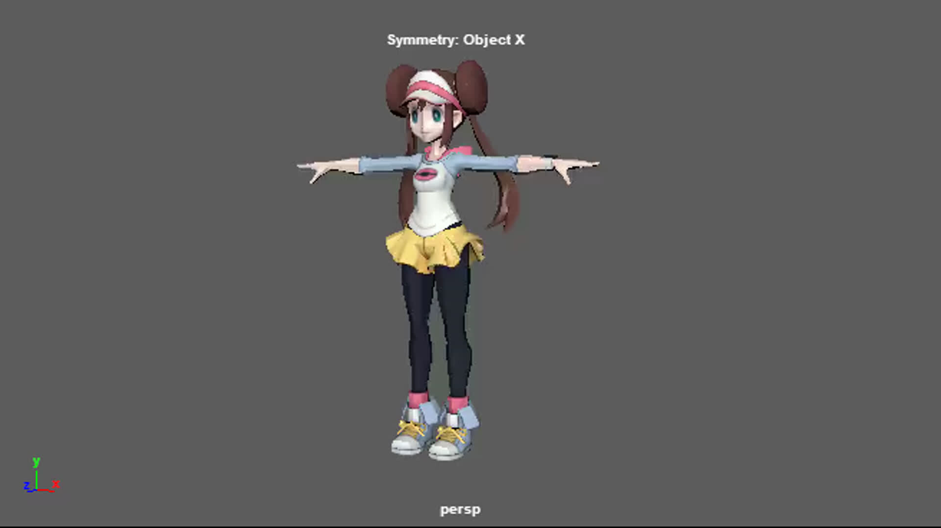 ArtStation - Low Poly Character Rig