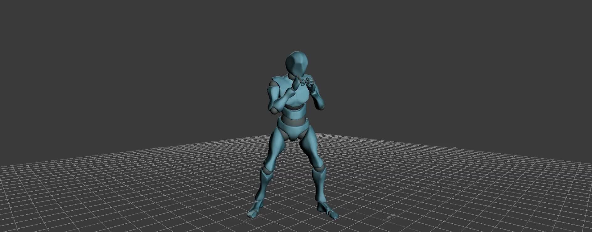 ArtStation - Motion Builder Upper Cut Animation