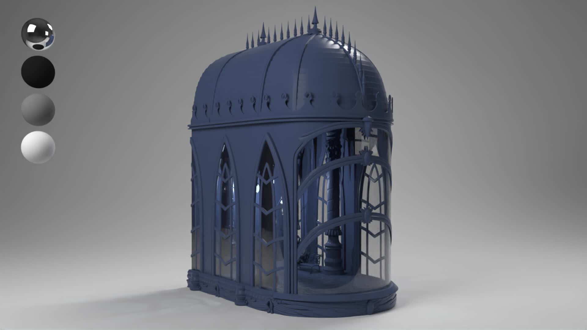 ArtStation - Hollow knight City of tears building