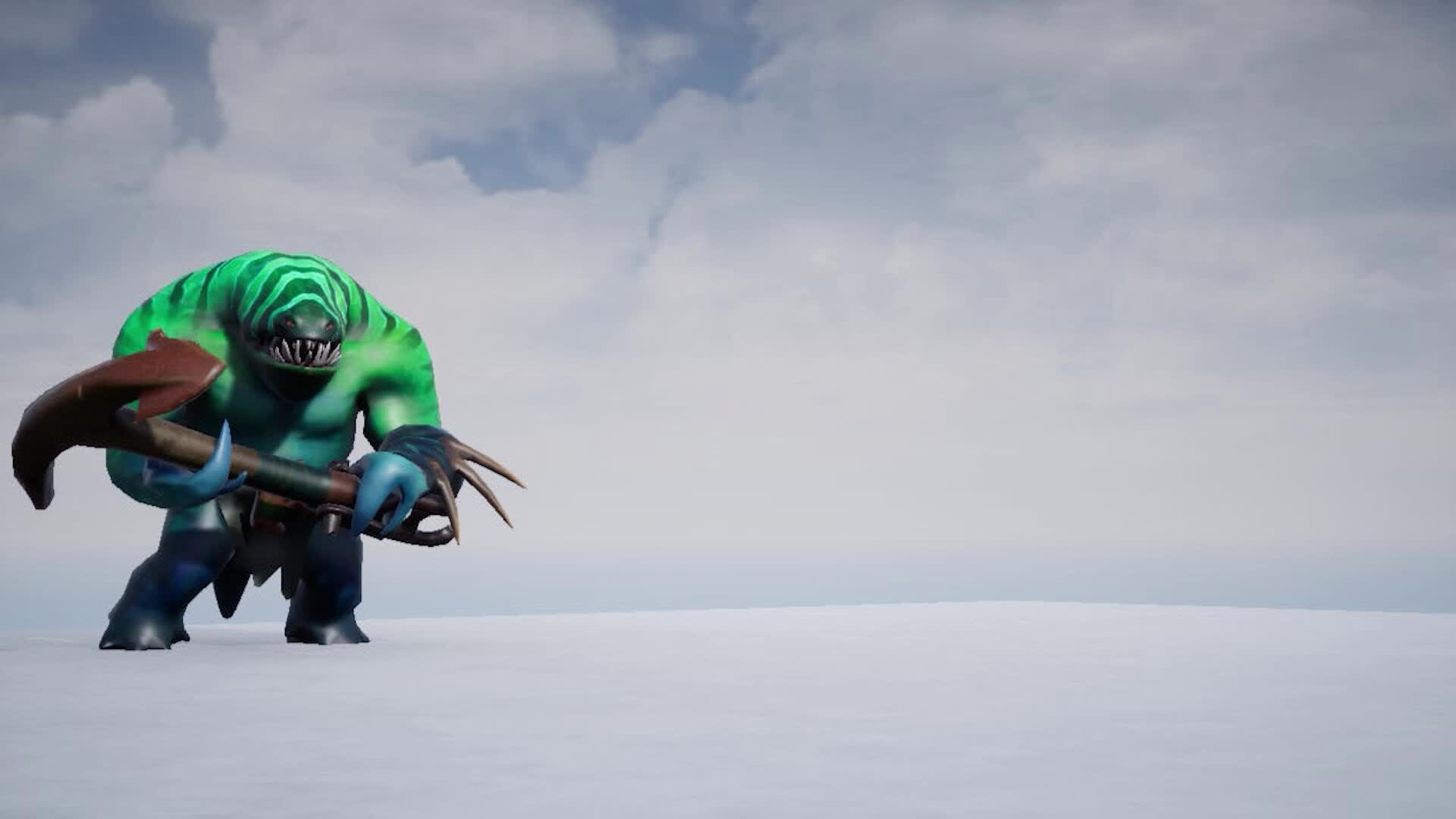 ArtStation - Tidehunter Mocap Animation