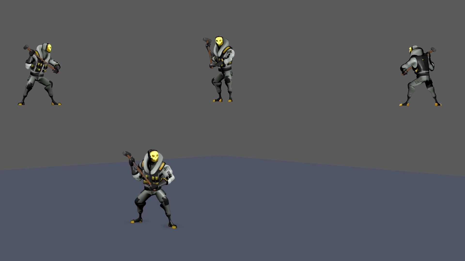 ArtStation - Hammer Attack - WIP