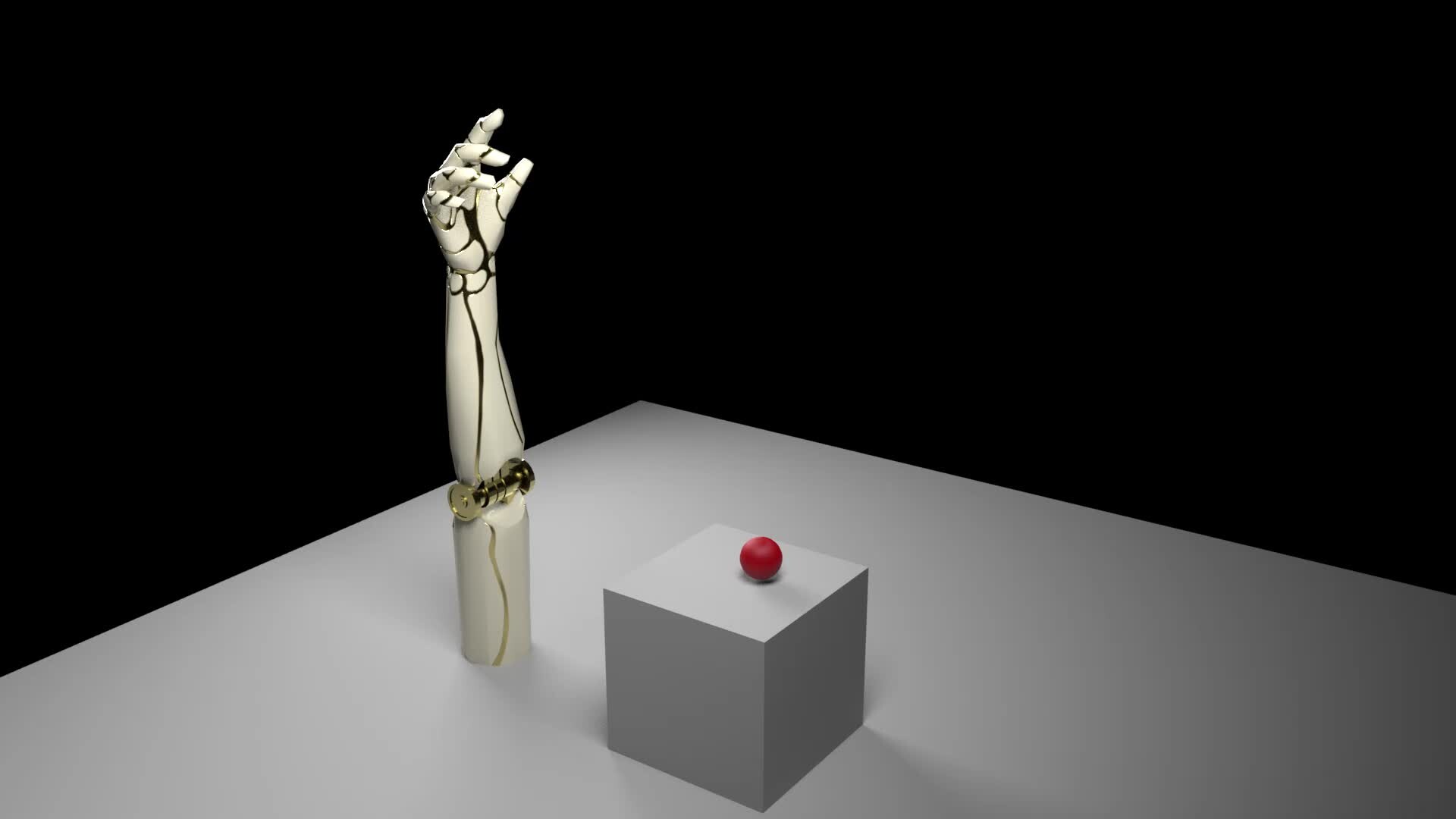 ArtStation - Robot hand - principles of animation