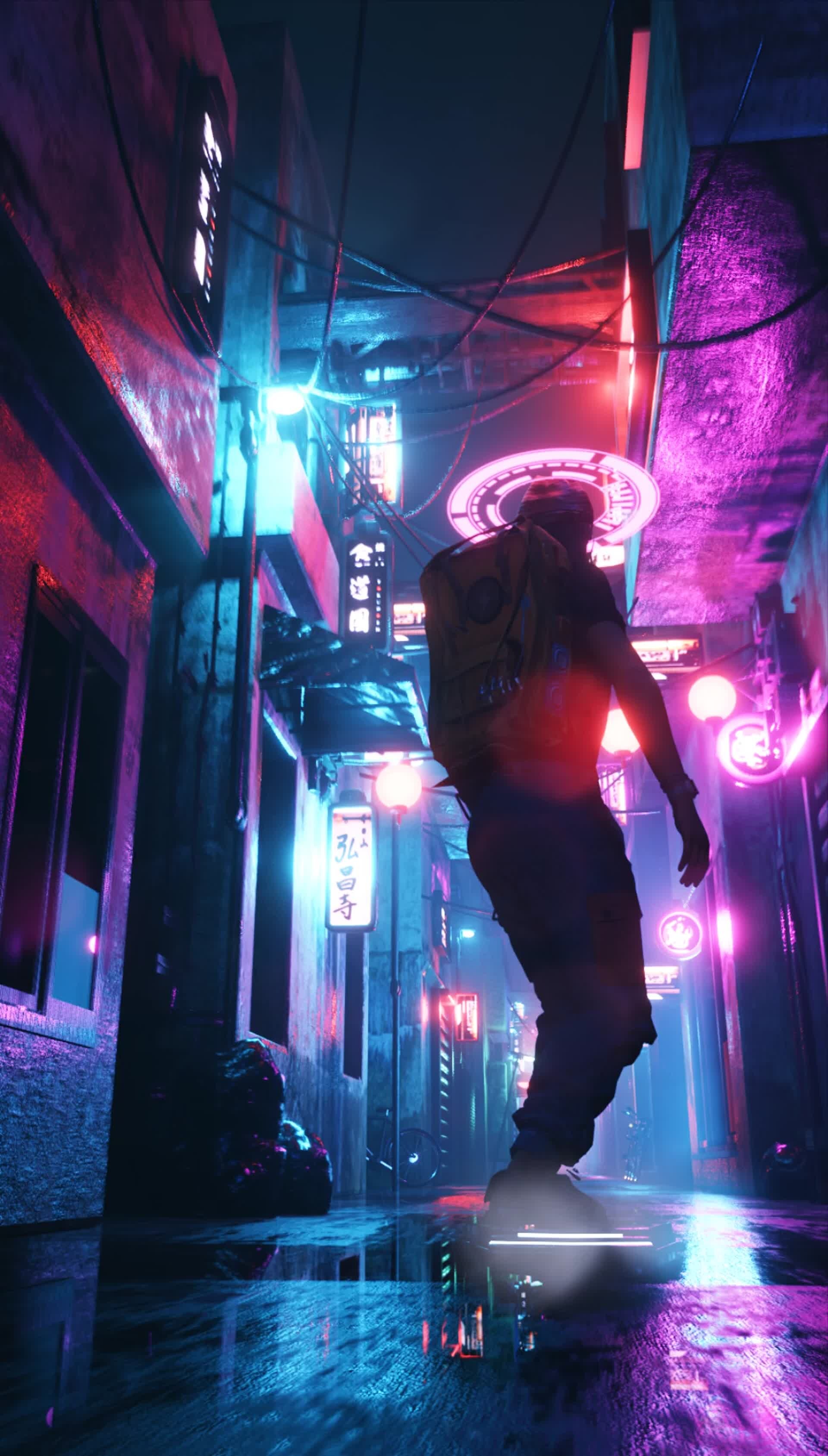 ArtStation - Alley - Weekly animation