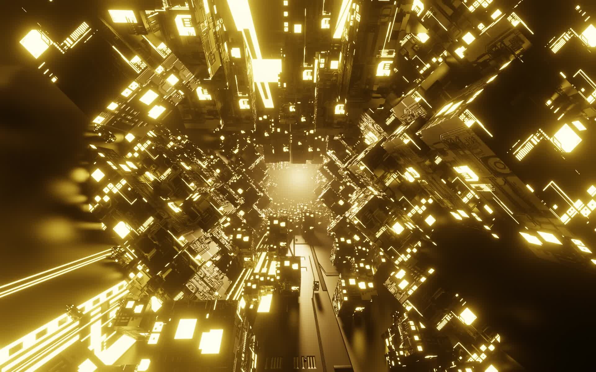 ArtStation - Sci-fi Abstract Animation