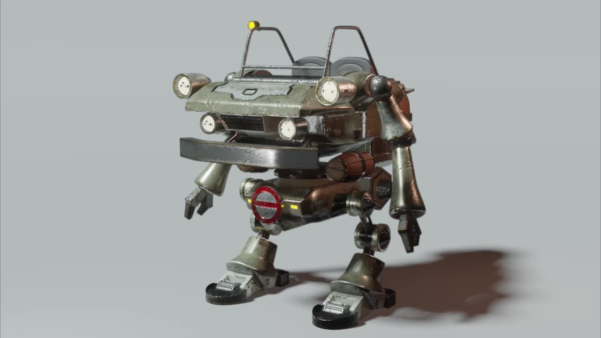 ArtStation - Trotmobile - Steambot Chronicles