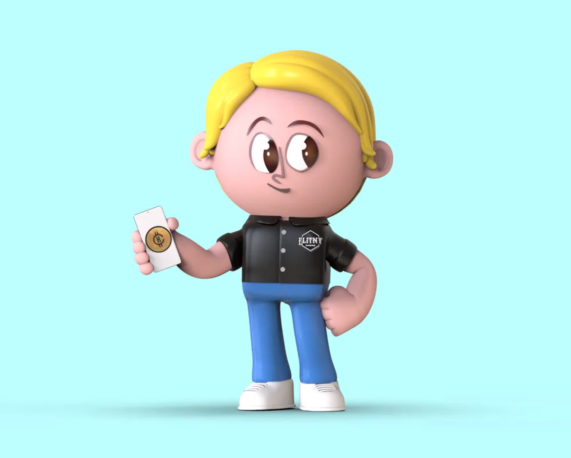 ArtStation - Cube Guy - CK Criptoworld