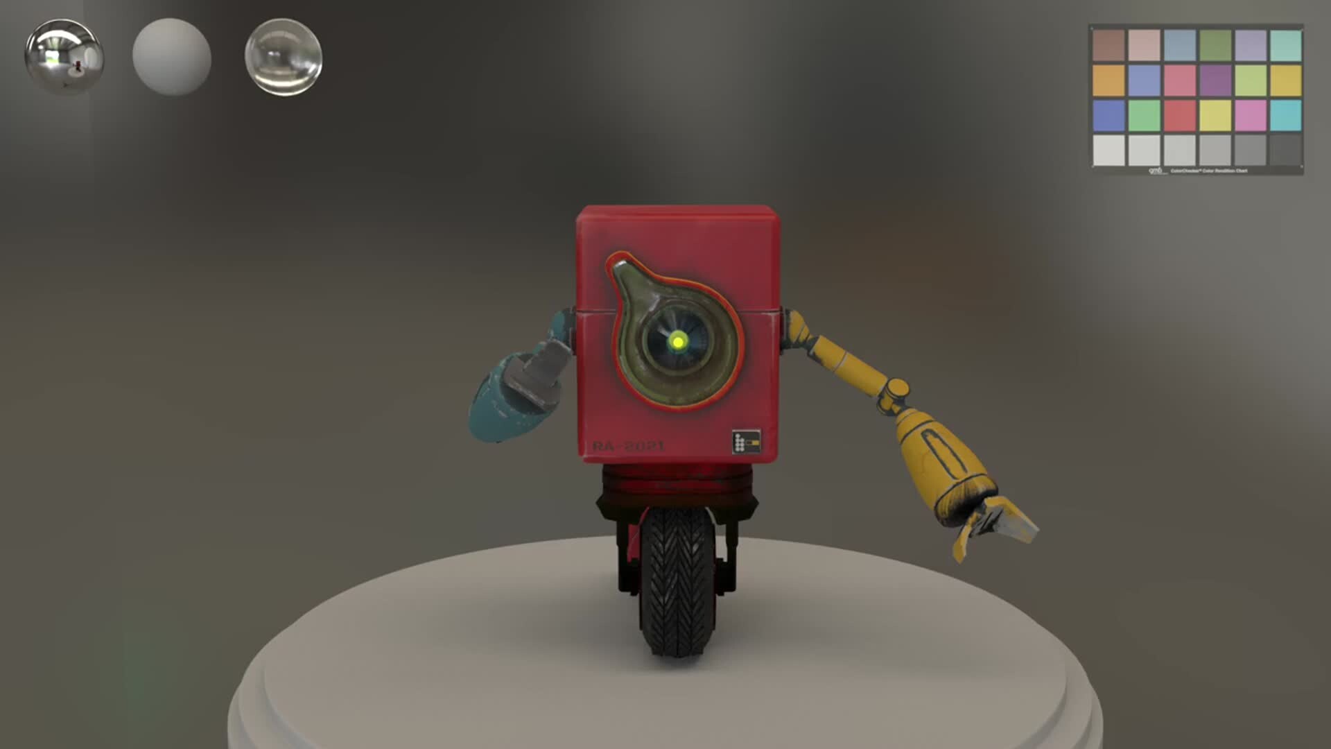 ArtStation - Robot Asset Lookdev