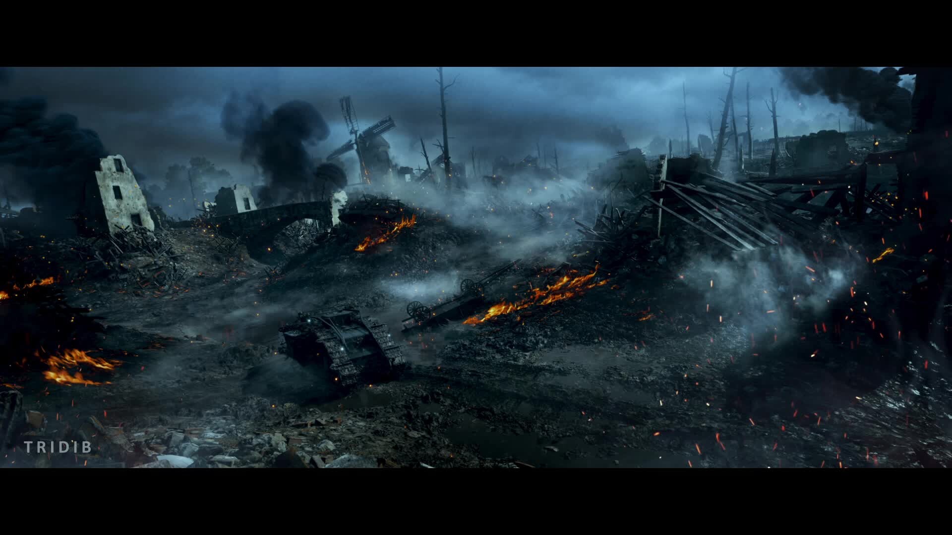 ArtStation - "BATTLE FIELD" VFX FOR FILMS by TRIDIB HALDAR