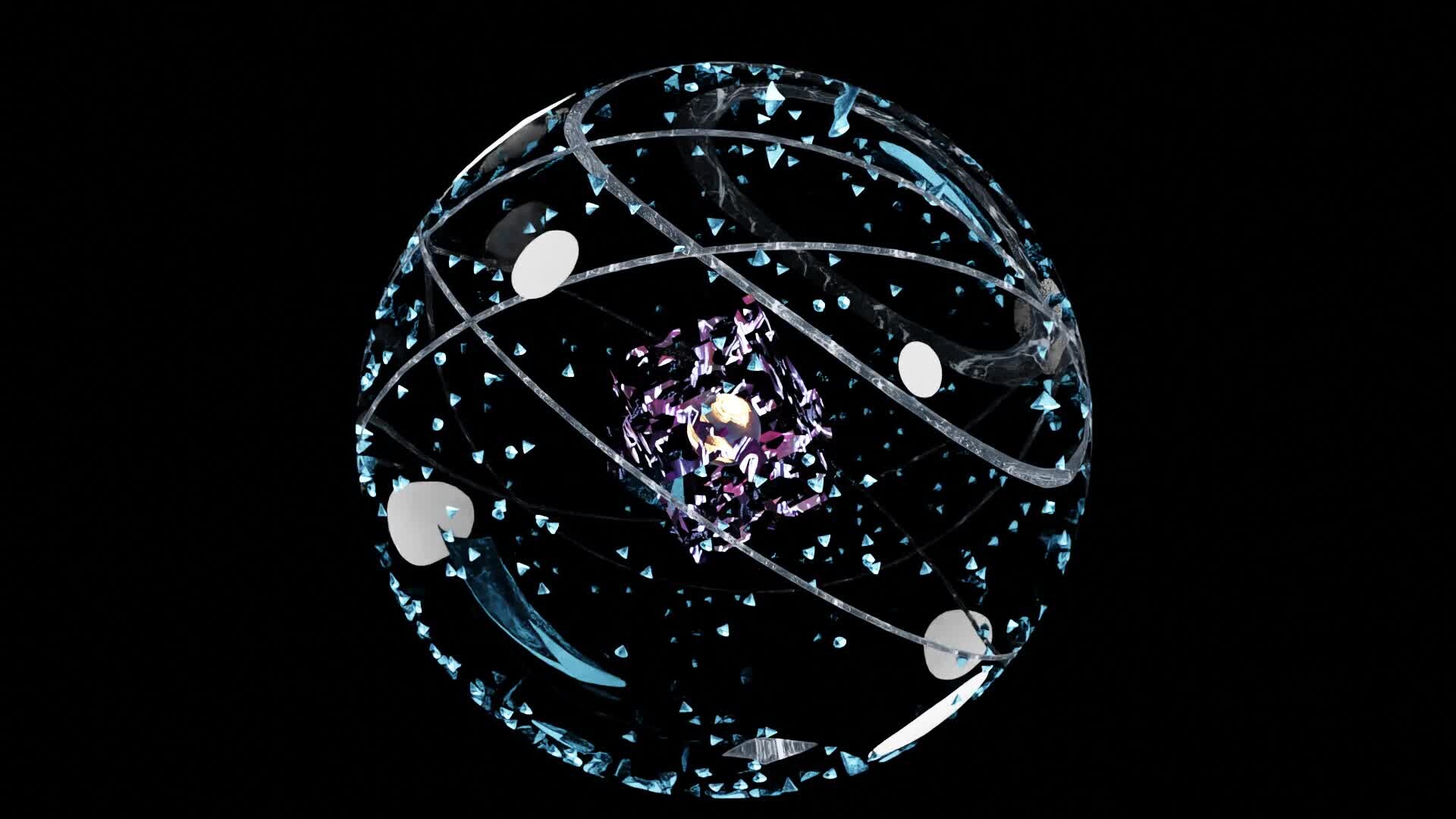 ArtStation - Glass Orb Abstract