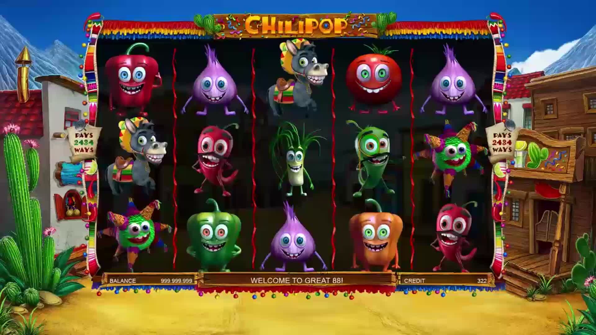 ArtStation - "Chilli Pop" slot machine. PROMO video