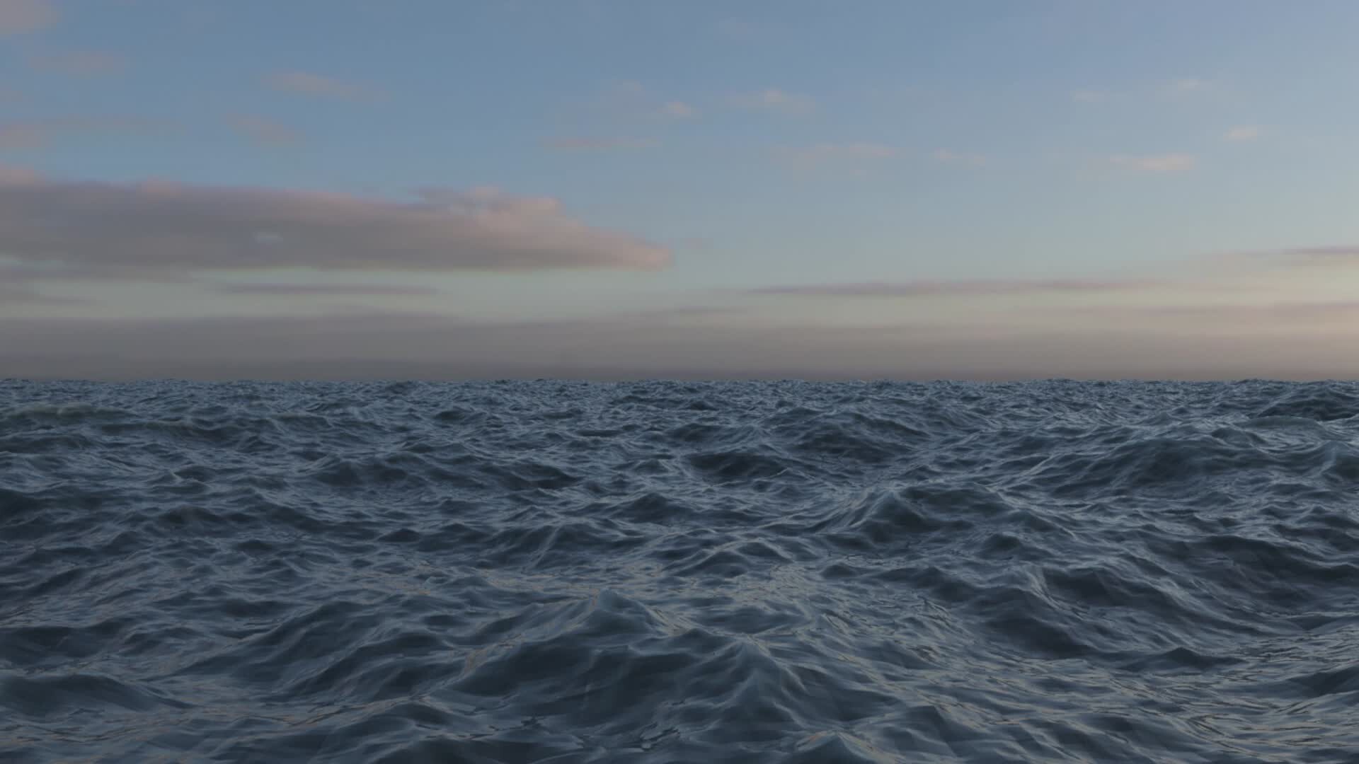 ArtStation - big scale ocean