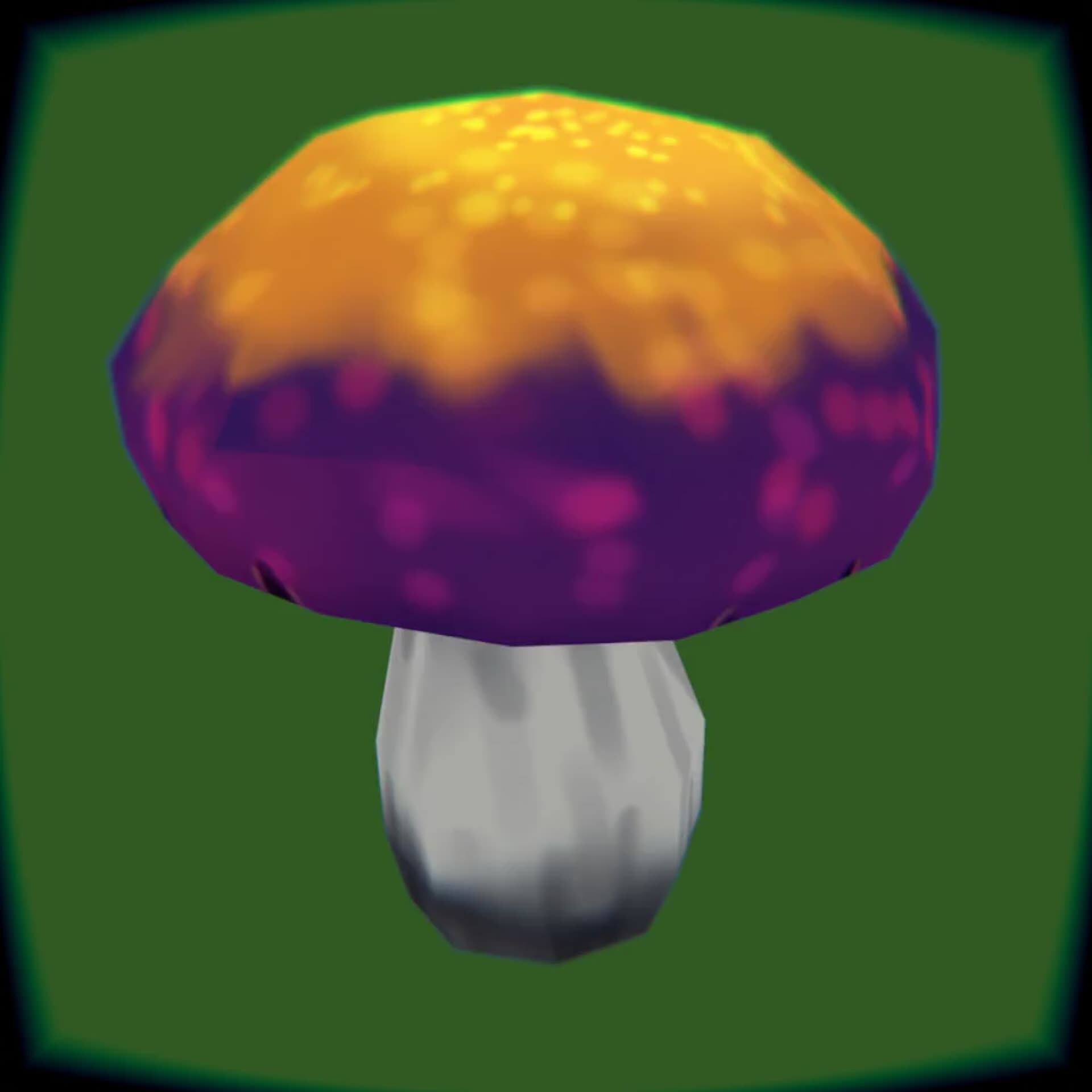 ArtStation - Mushroom Turnaround [Texture Painting]