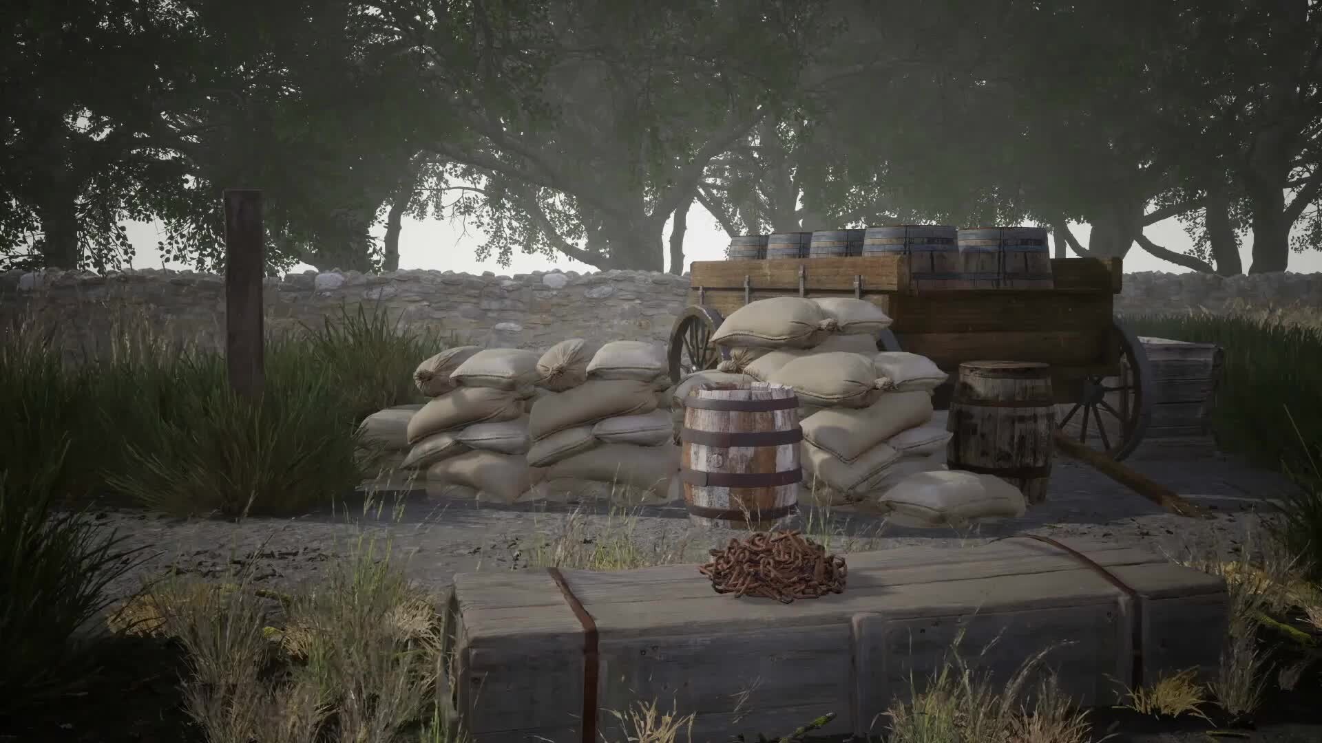 ArtStation - Barrel explosion | UE4 VFX