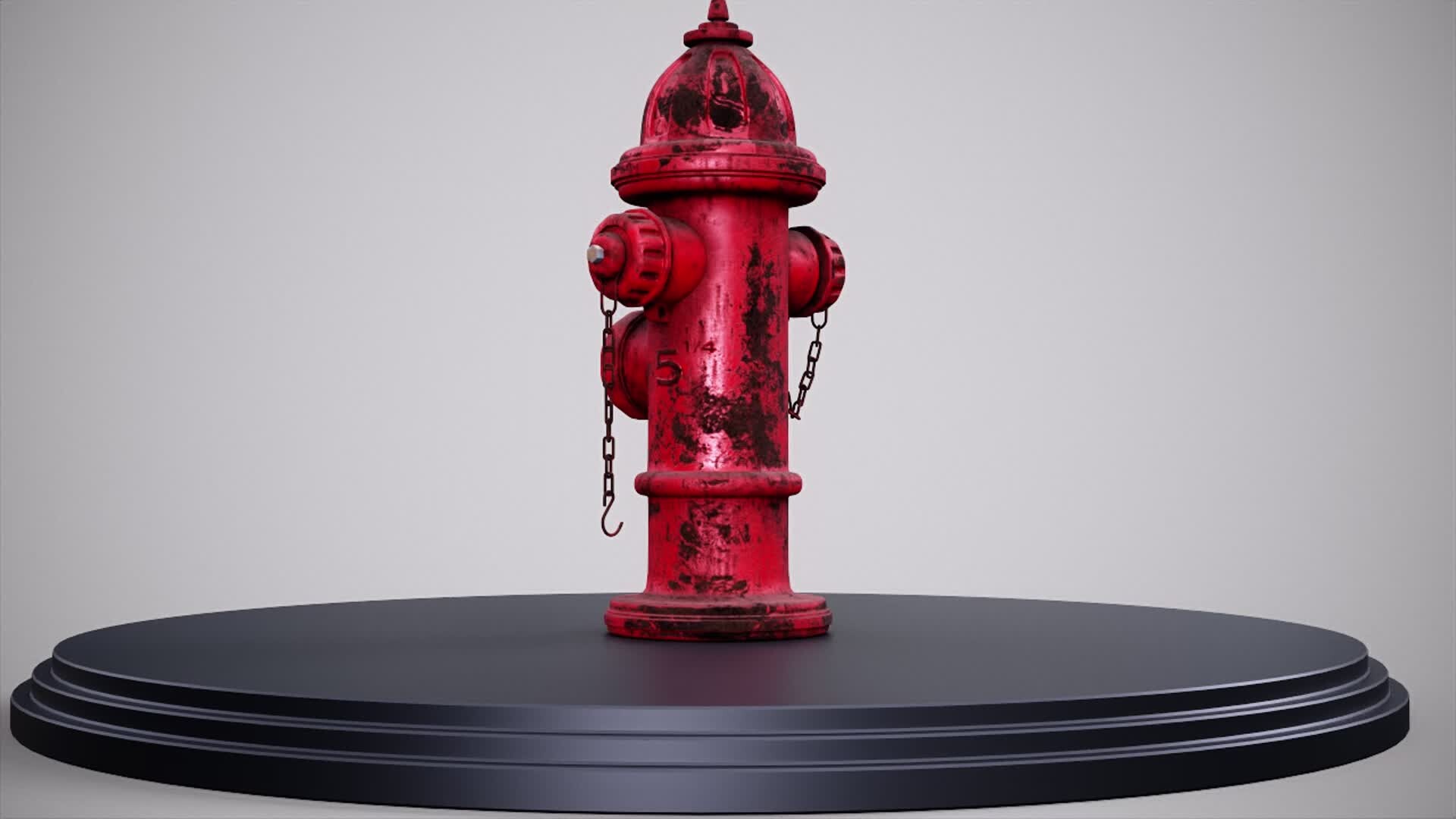 ArtStation - Fire plug from 23 City Street Props - vol 01