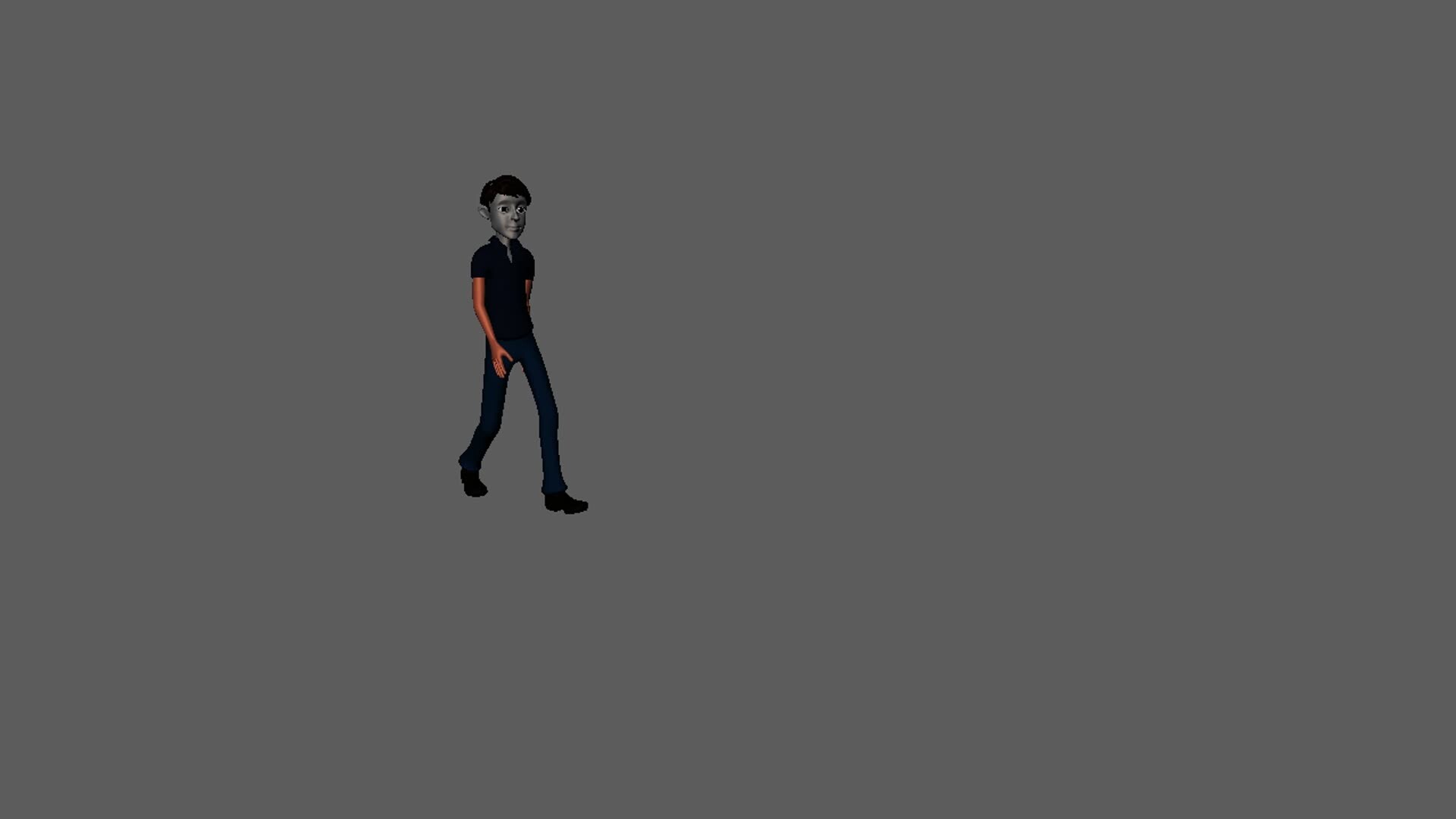 ArtStation - Simple walking animation